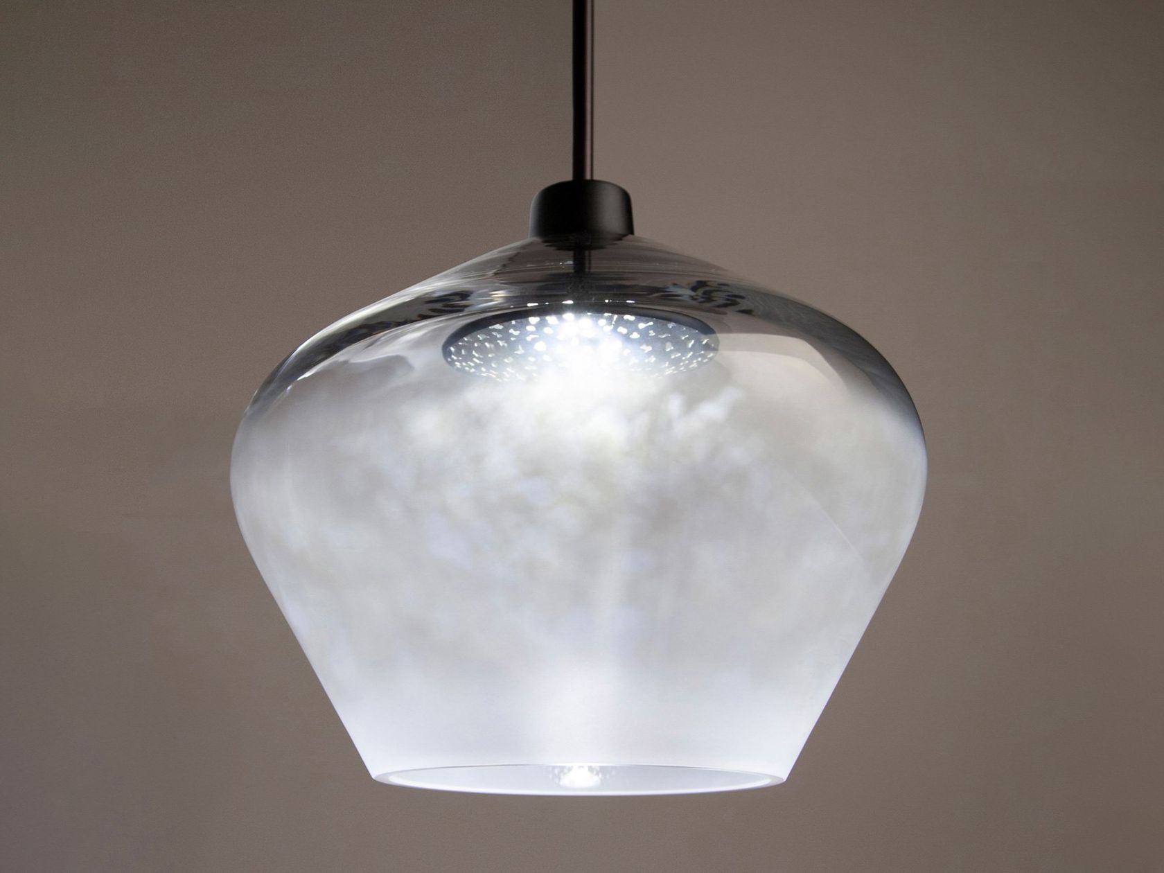 LED blown glass pendant lamp CANOPY CLUSTER Contemporary Collection By ...