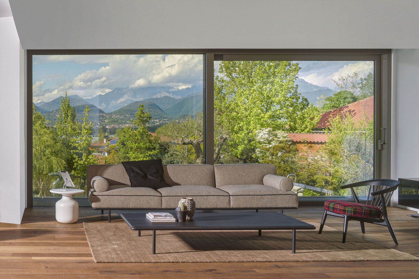 Low coffee table CAP MARTIN SUNSET TABLE By Cappellini design Carlo Colombo