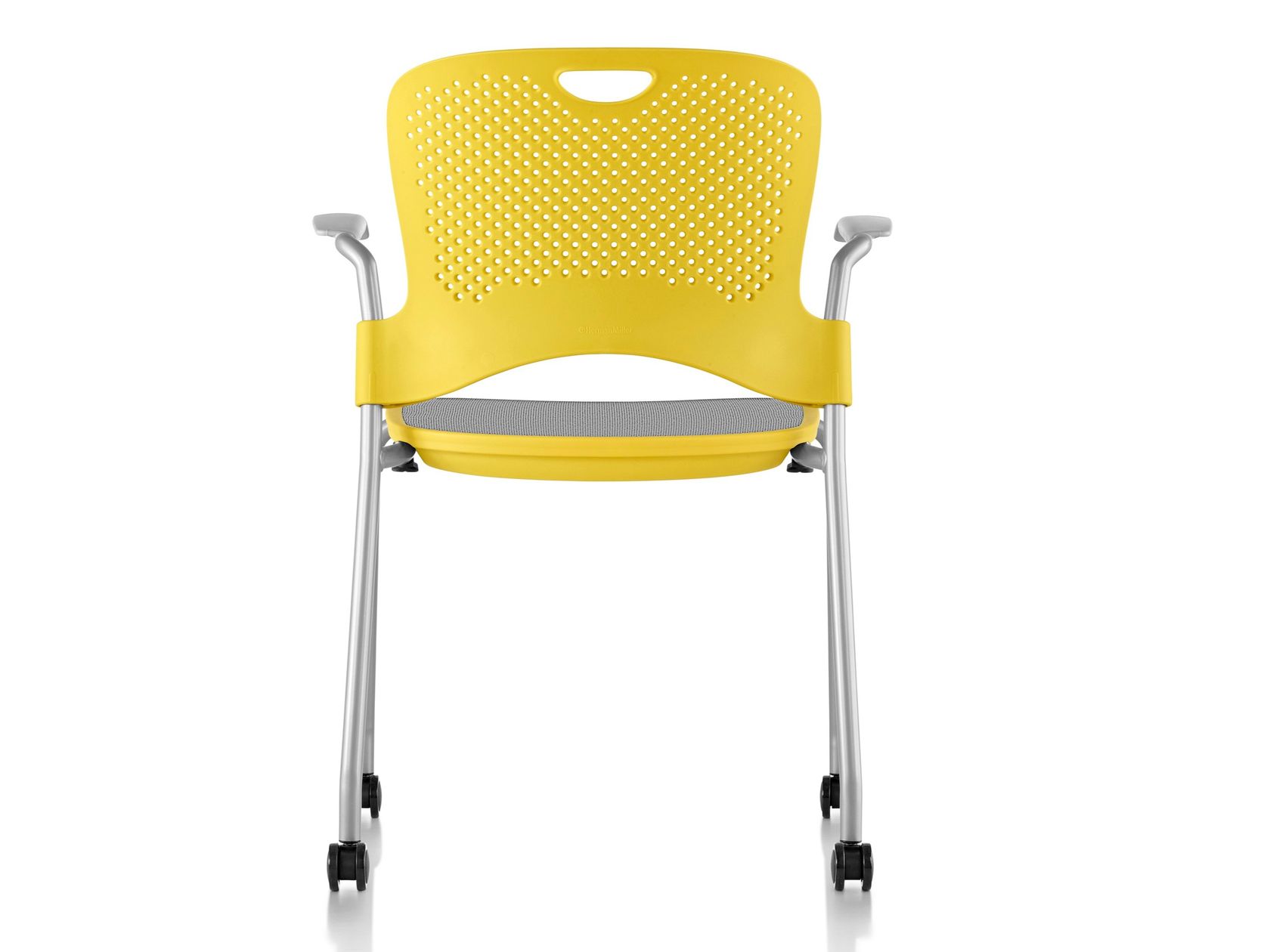 CAPER Stackable Nylon® chair with castors By Herman Miller | design ...