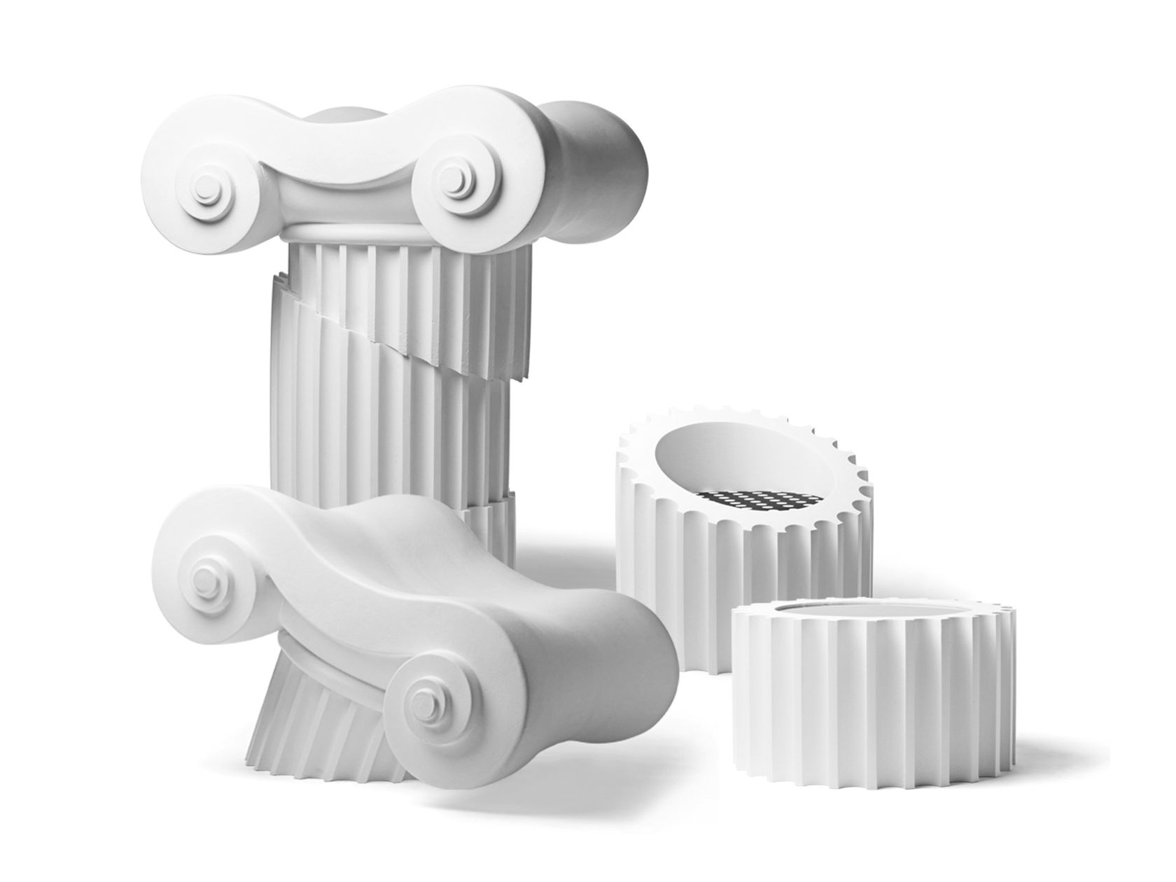 CAPITELLO Polyurethane chaise longue By Gufram | design Studio65