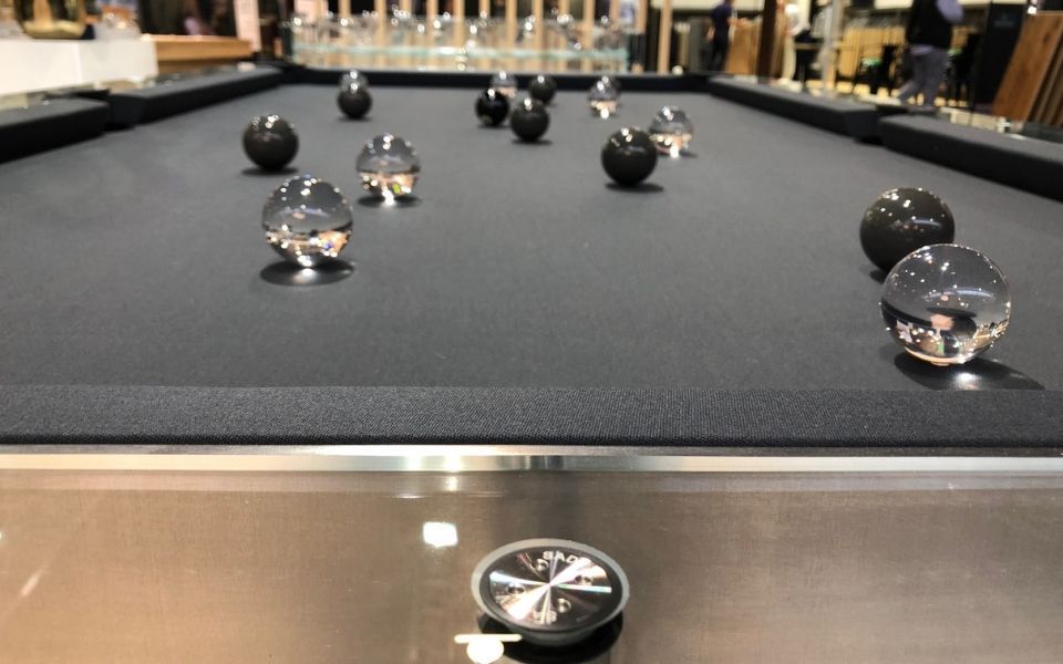 Tavolo da biliardo in vetro CARAT LIGHT Collezione Design By Billards ...
