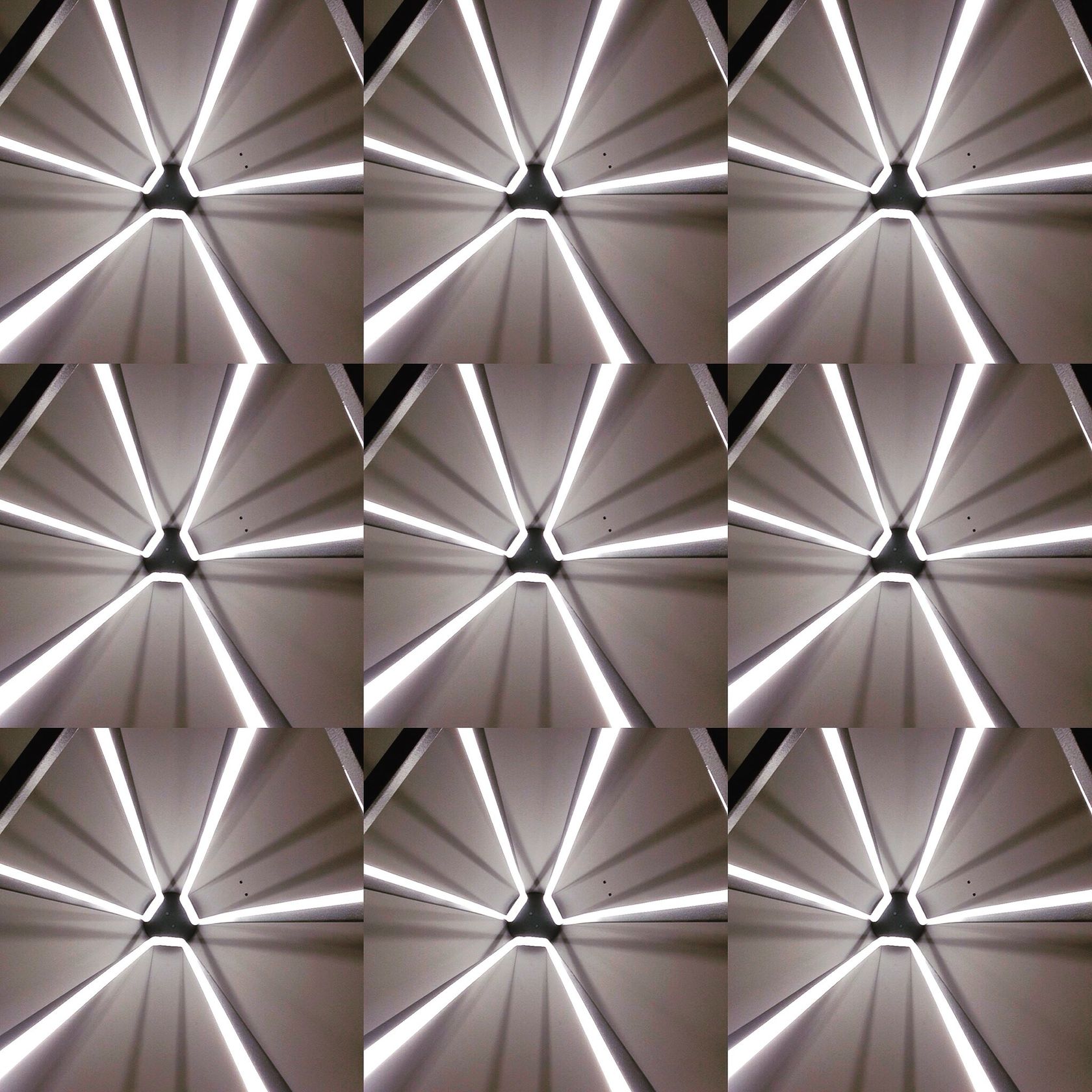 LED indirect light pendant lamp CASCADE MIRÉ - 3 By Cinier design ...