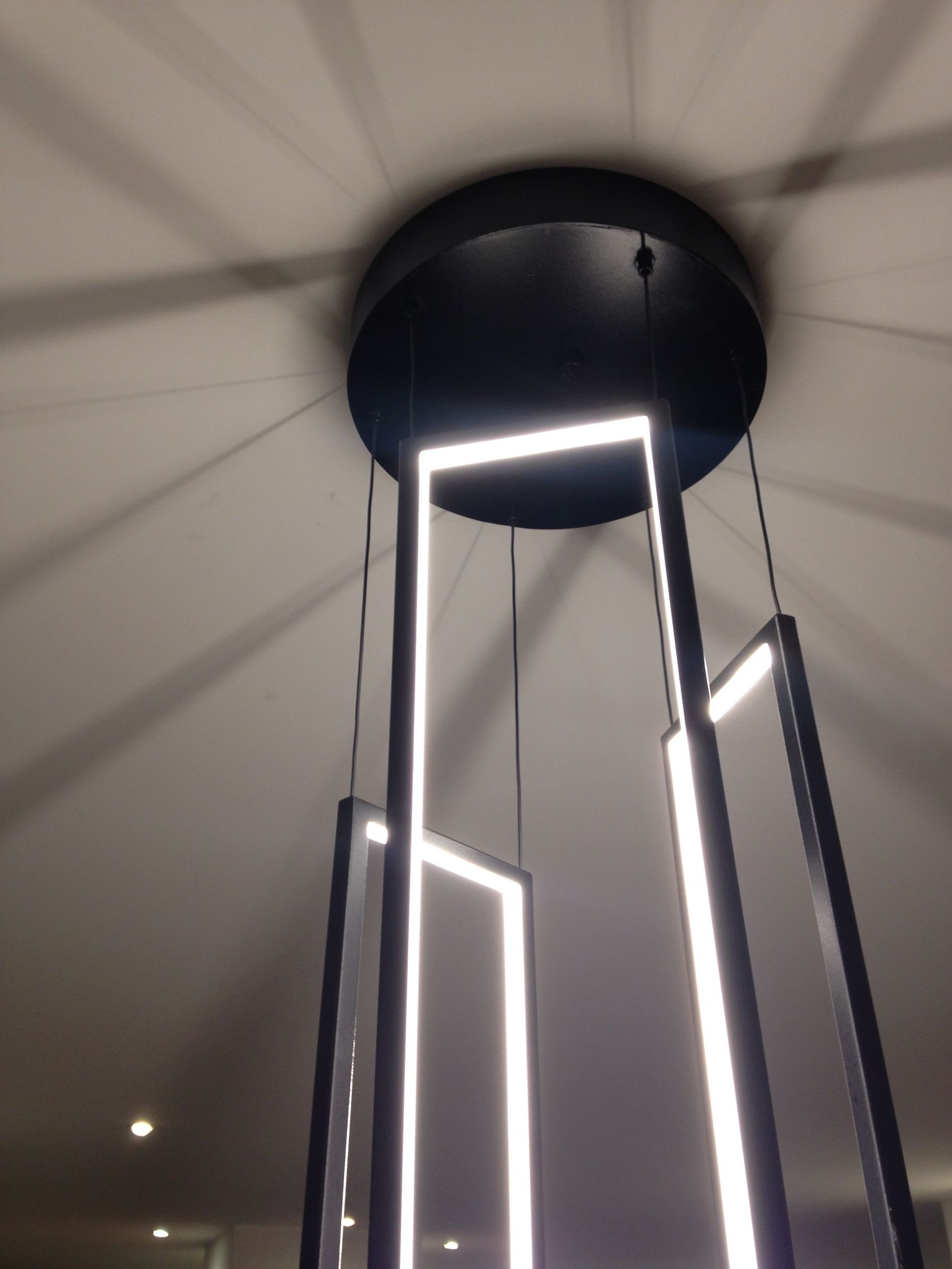 LED indirect light pendant lamp CASCADE MIRÉ - 3 By Cinier design ...