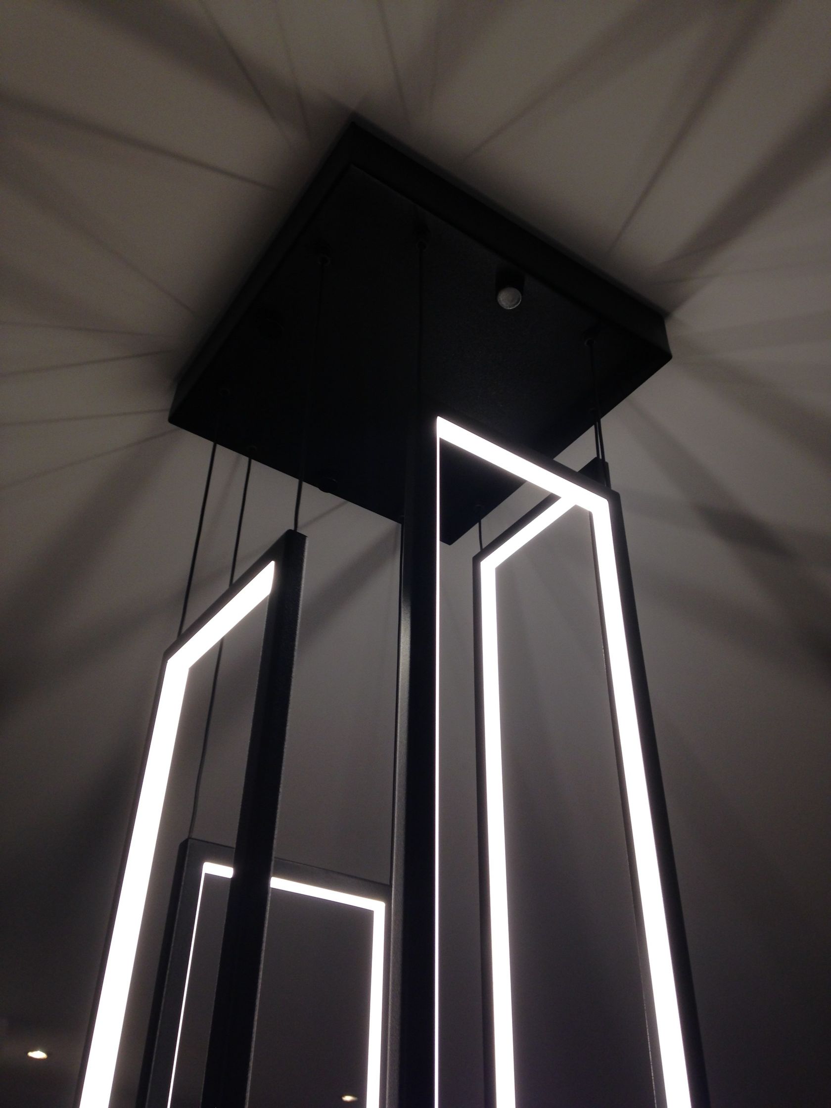 CASCADE MIRÉ - 4 pendant lamp By Cinier