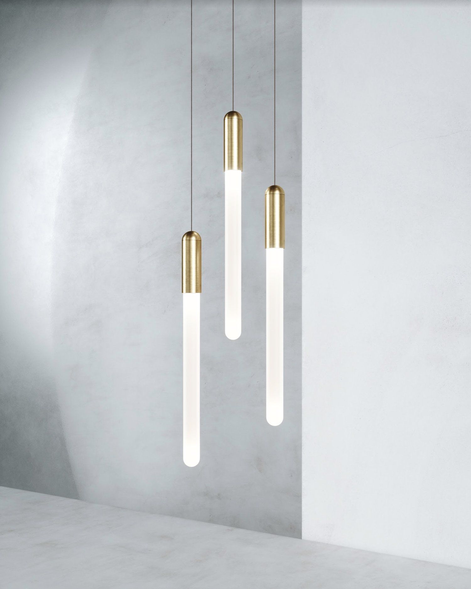 CASCADIA LED opal glass pendant lamp By Matthew McCormick | design ...