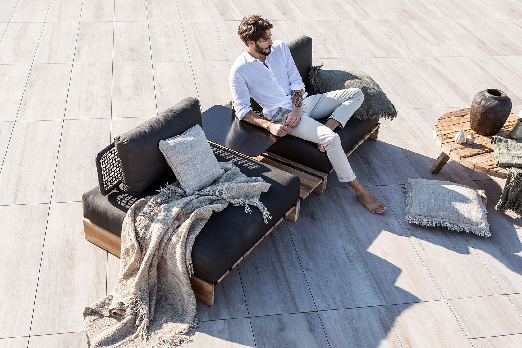 CASUAL MODULAR | Garden bench Casual Modular Collection By cbdesign ...