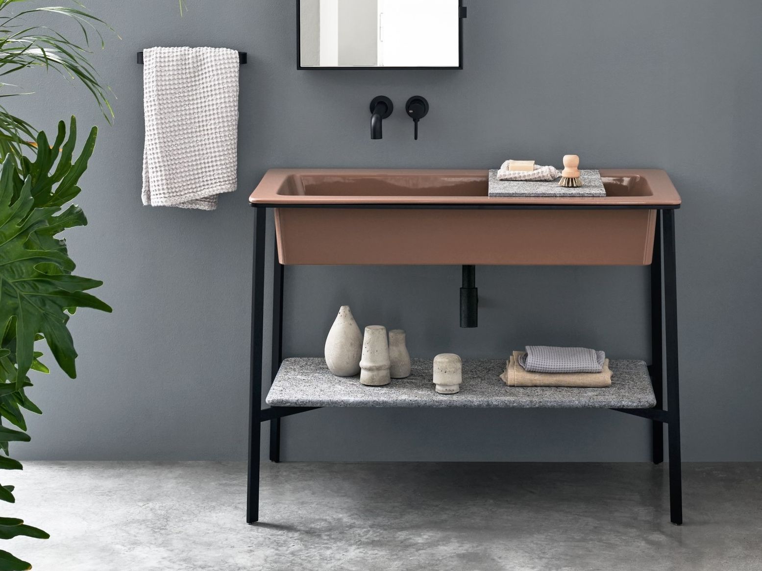 CATINO RETTANGOLARE Mobile lavabo da terra By Ceramica Cielo | design ...