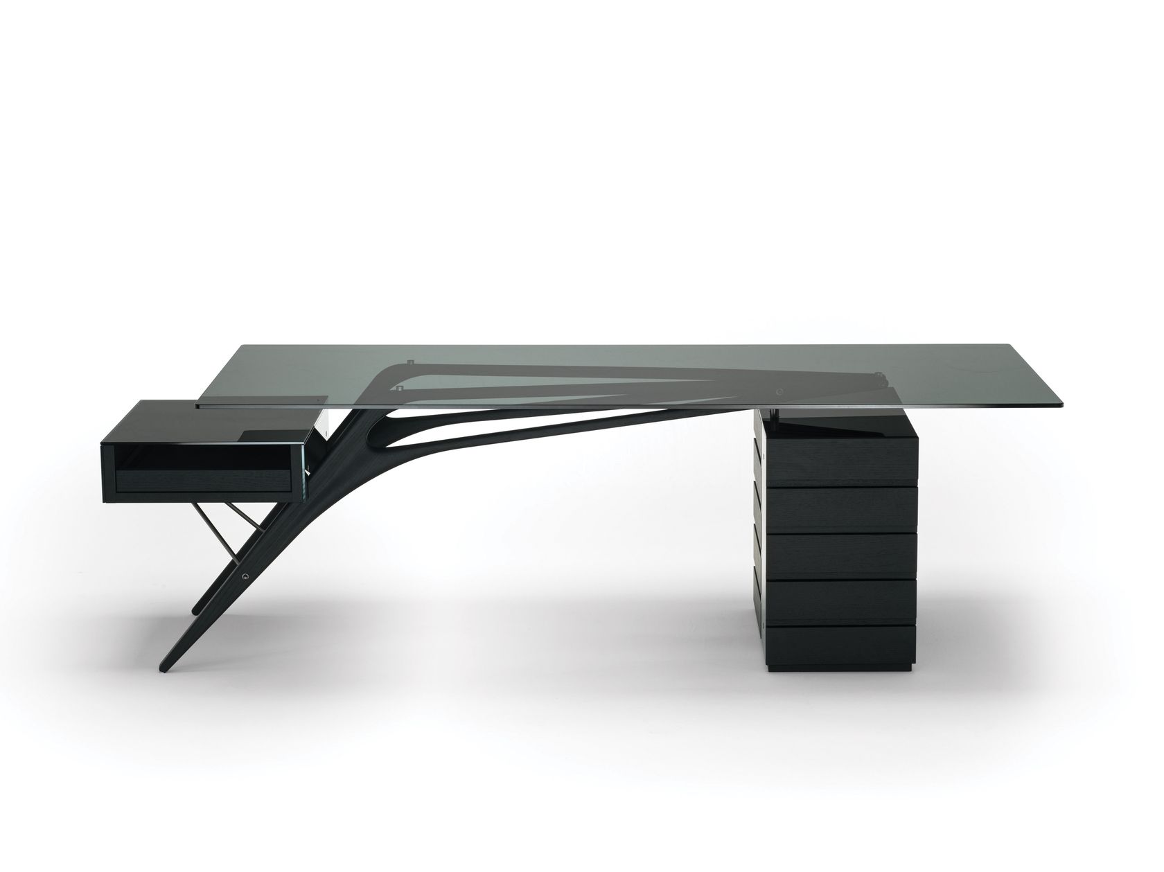CAVOUR CM Writing desk By Zanotta | design Carlo Mollino