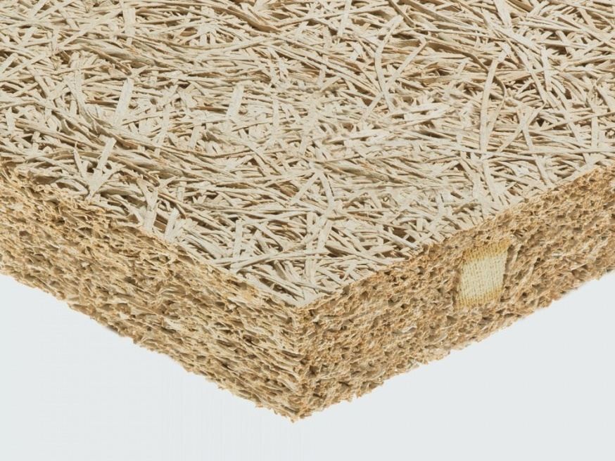 Cement-bonded wood fiber thermal insulation panel / sound insulation ...