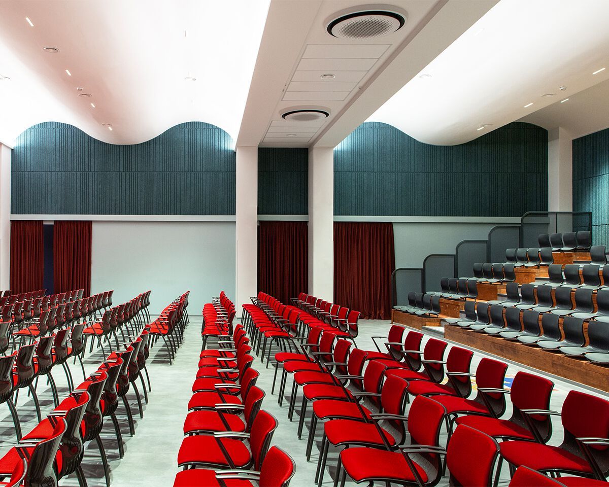 CELENIT GROOVE DESIGN Sound insulation panel By CELENIT