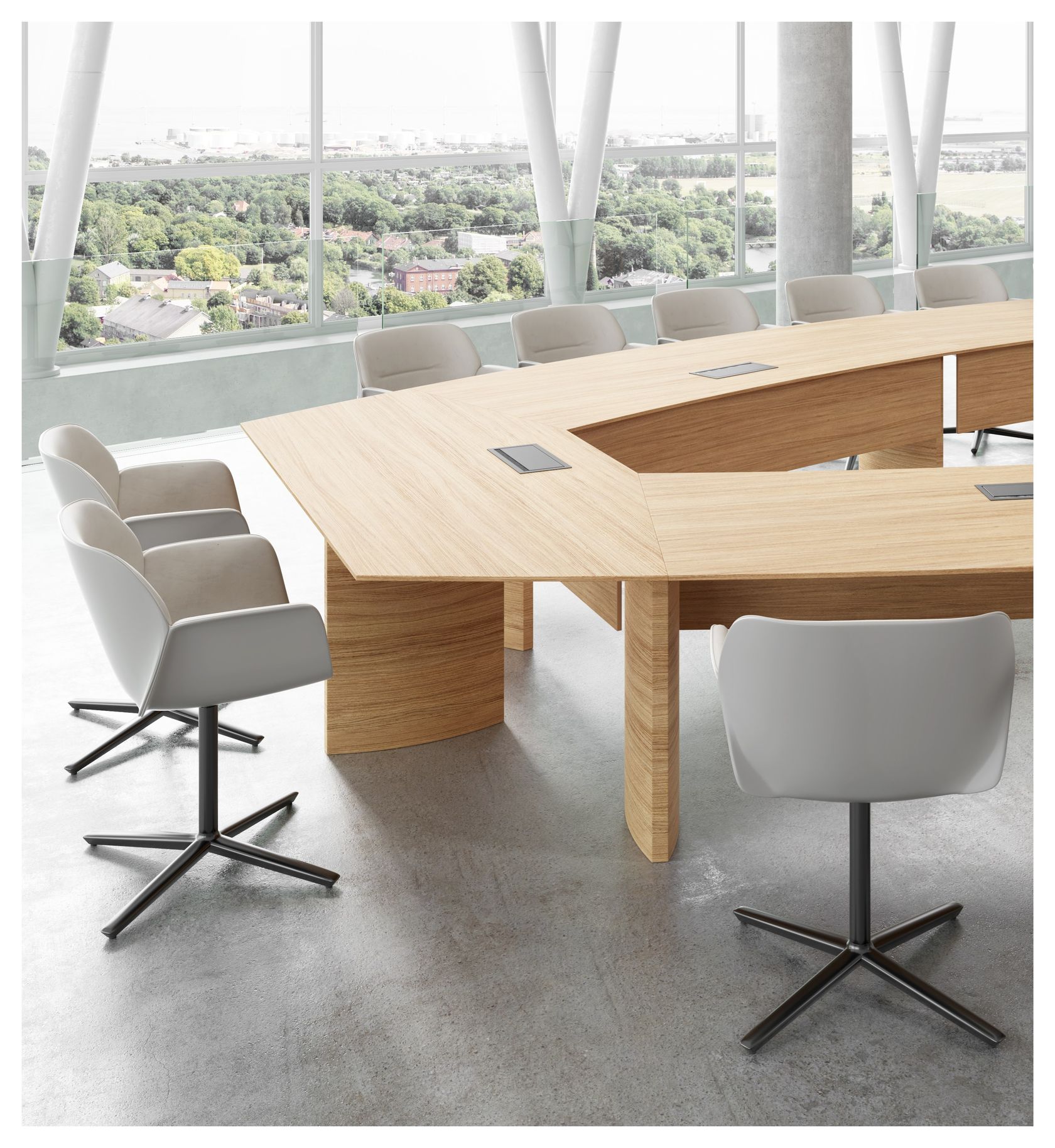 CEO | Oval meeting table By BK Contract