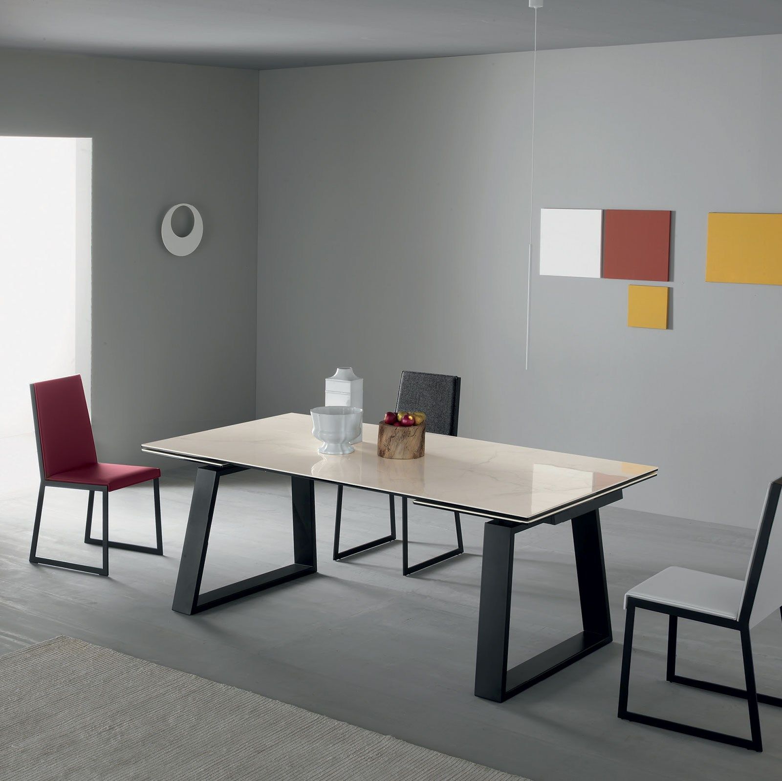CERAM | Ceramic table By Italy Dream Design