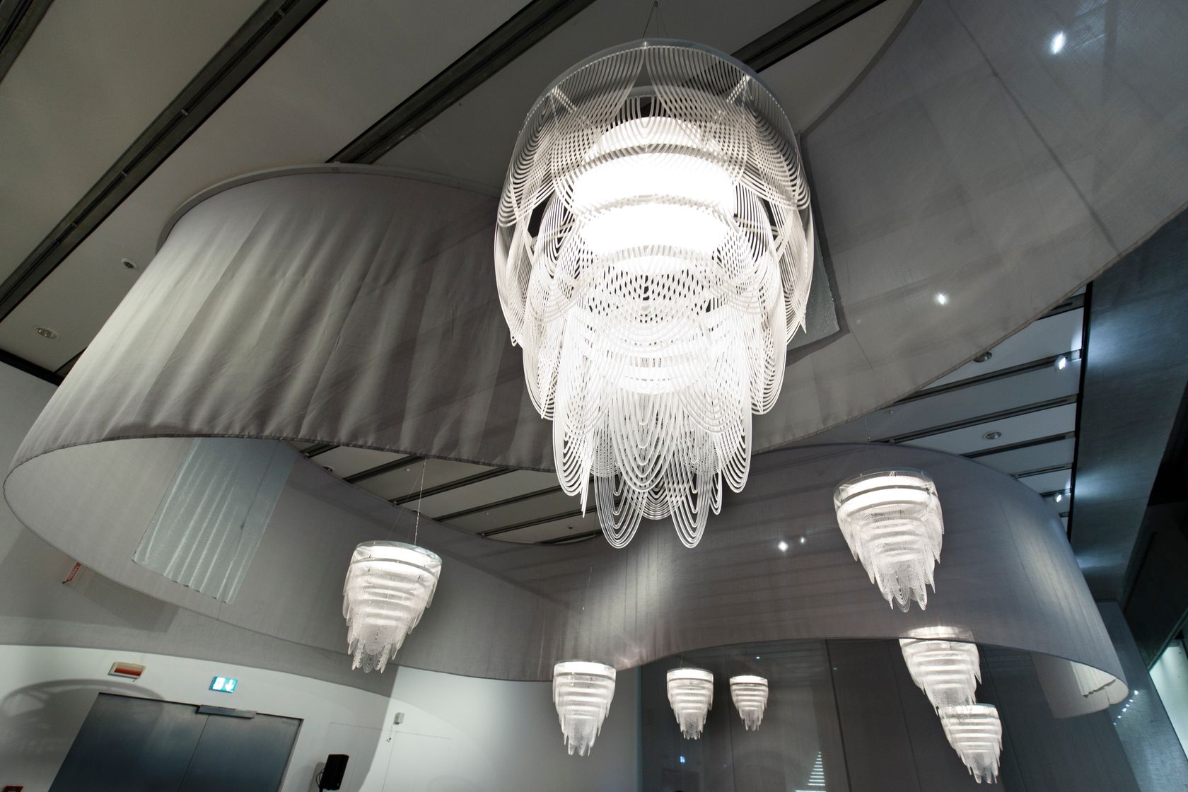 CEREMONY | Pendant lamp By Slamp design Bruno Rainaldi