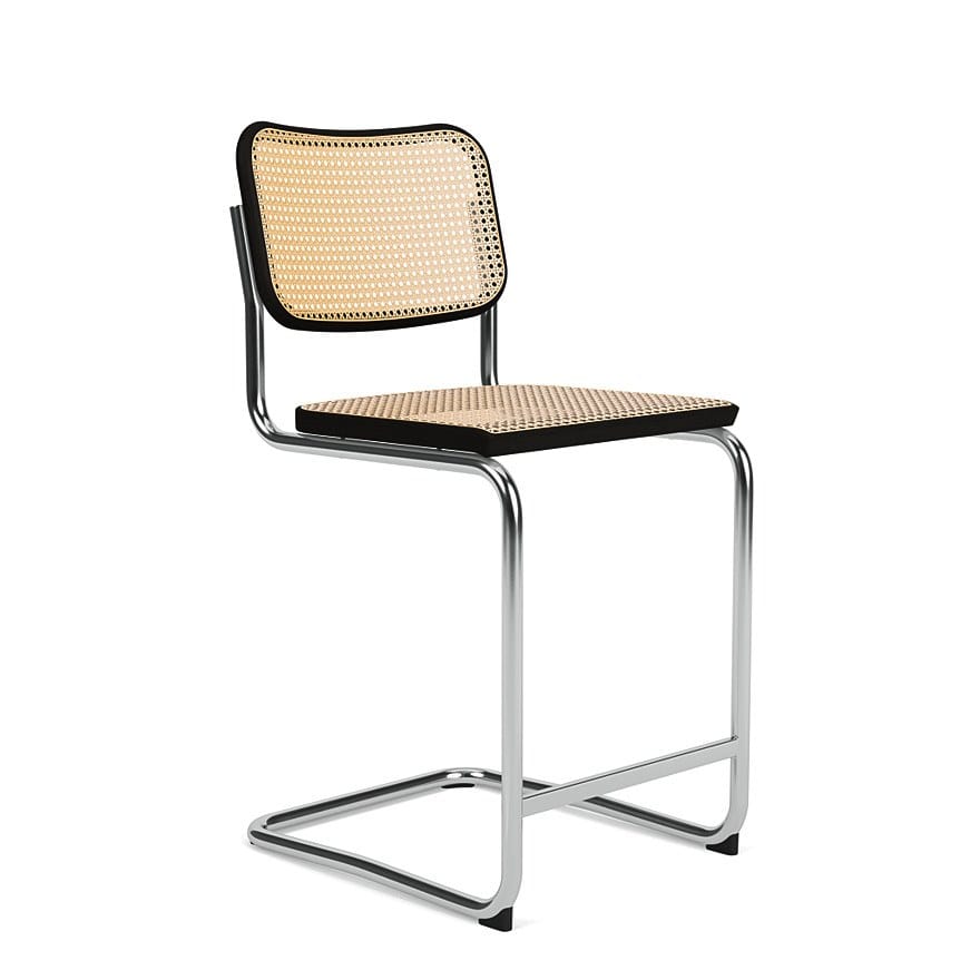 CESCA™ Cantilever Vienna straw stool By KNOLL | design Marcel Breuer