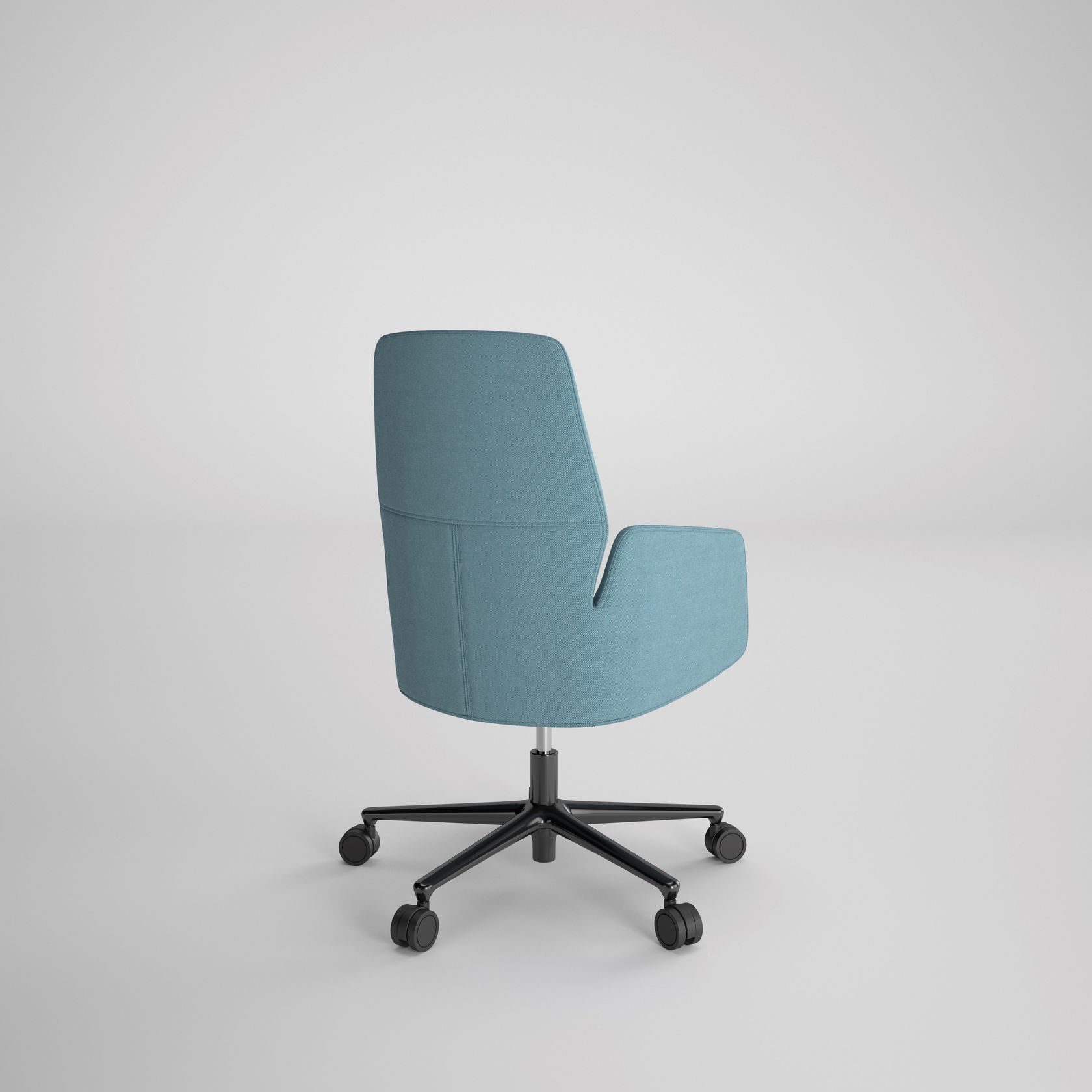 CHANNEL Swivel leather executive chair By Ofifran | design Dorigo Design