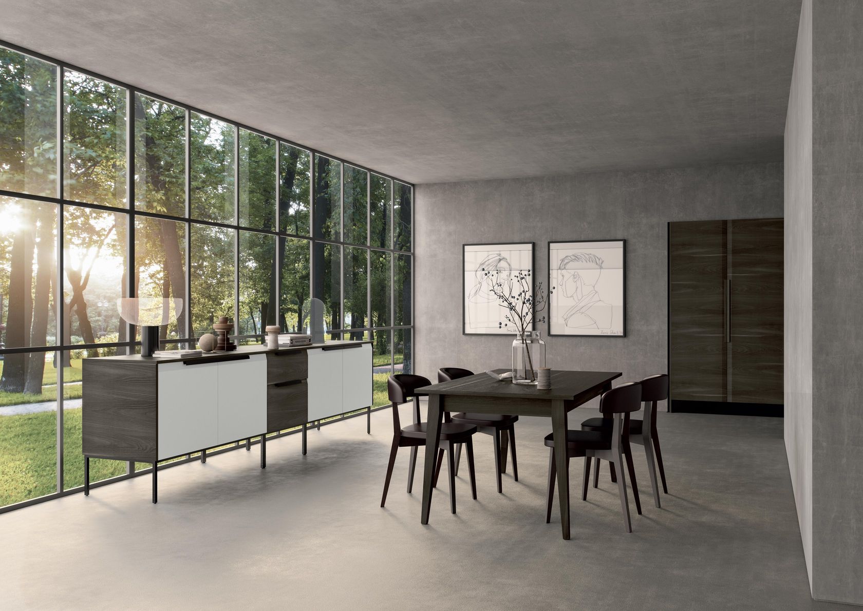 Cocina integral con península CHANTAL 04 By Febal Casa diseño Alfredo ...