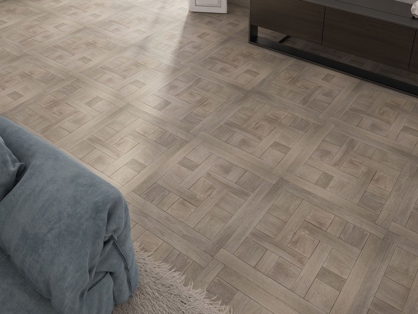 2 layers brushed wooden parquet CHANTILLY By Alma by Giorio