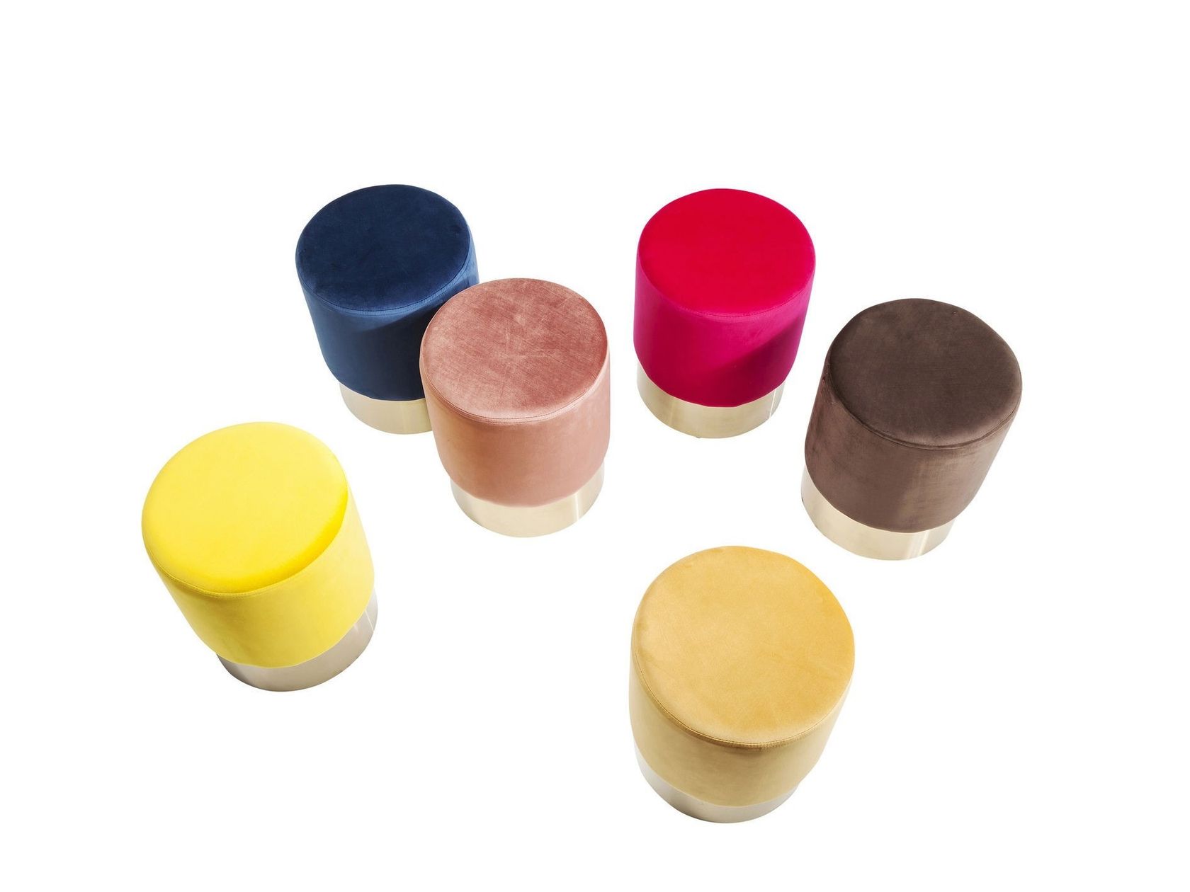 CHERRY | Round pouf By KARE-DESIGN