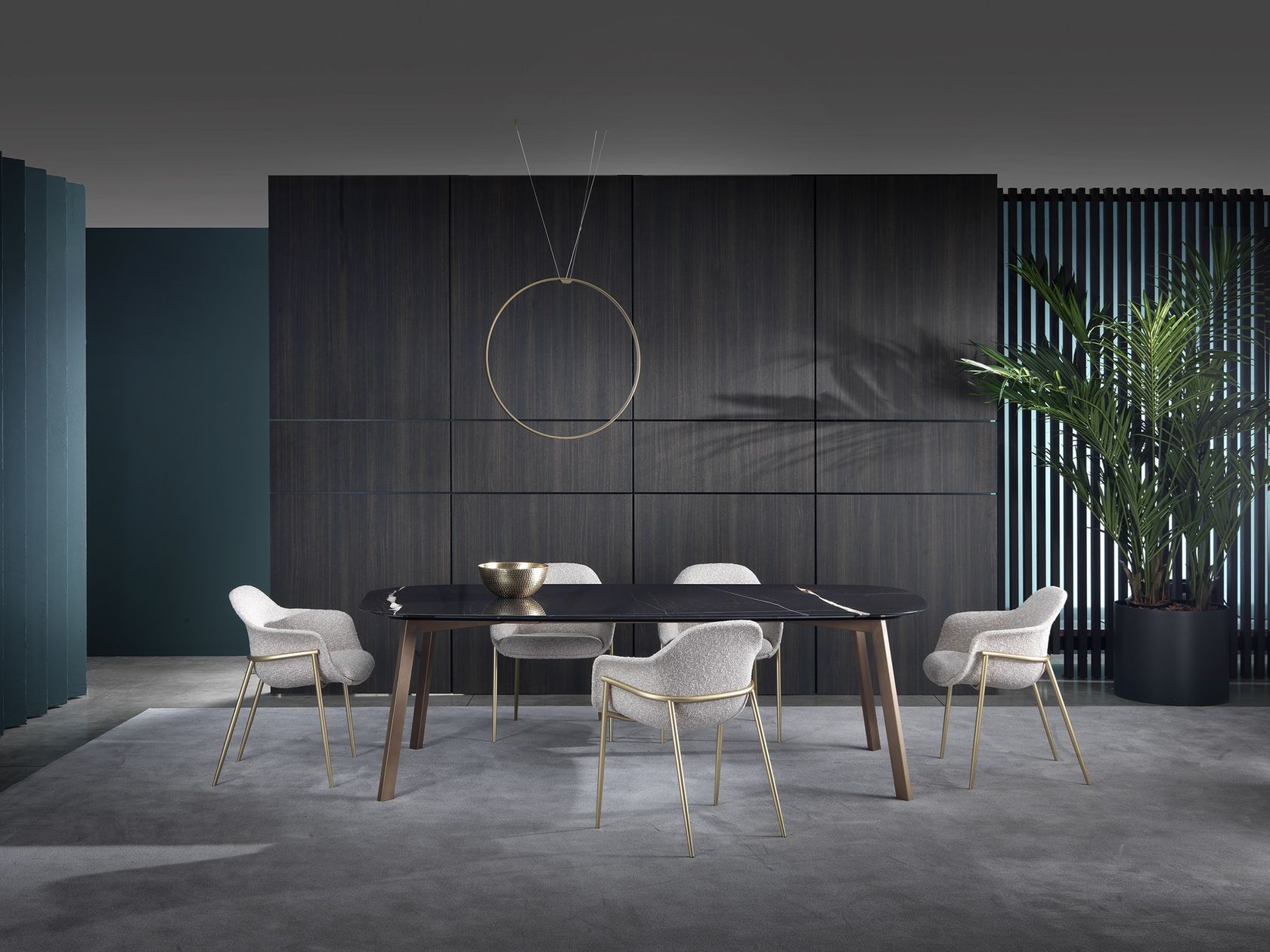 CHIA METAL Fabric chair with armrests By Marelli | design Stefano ...