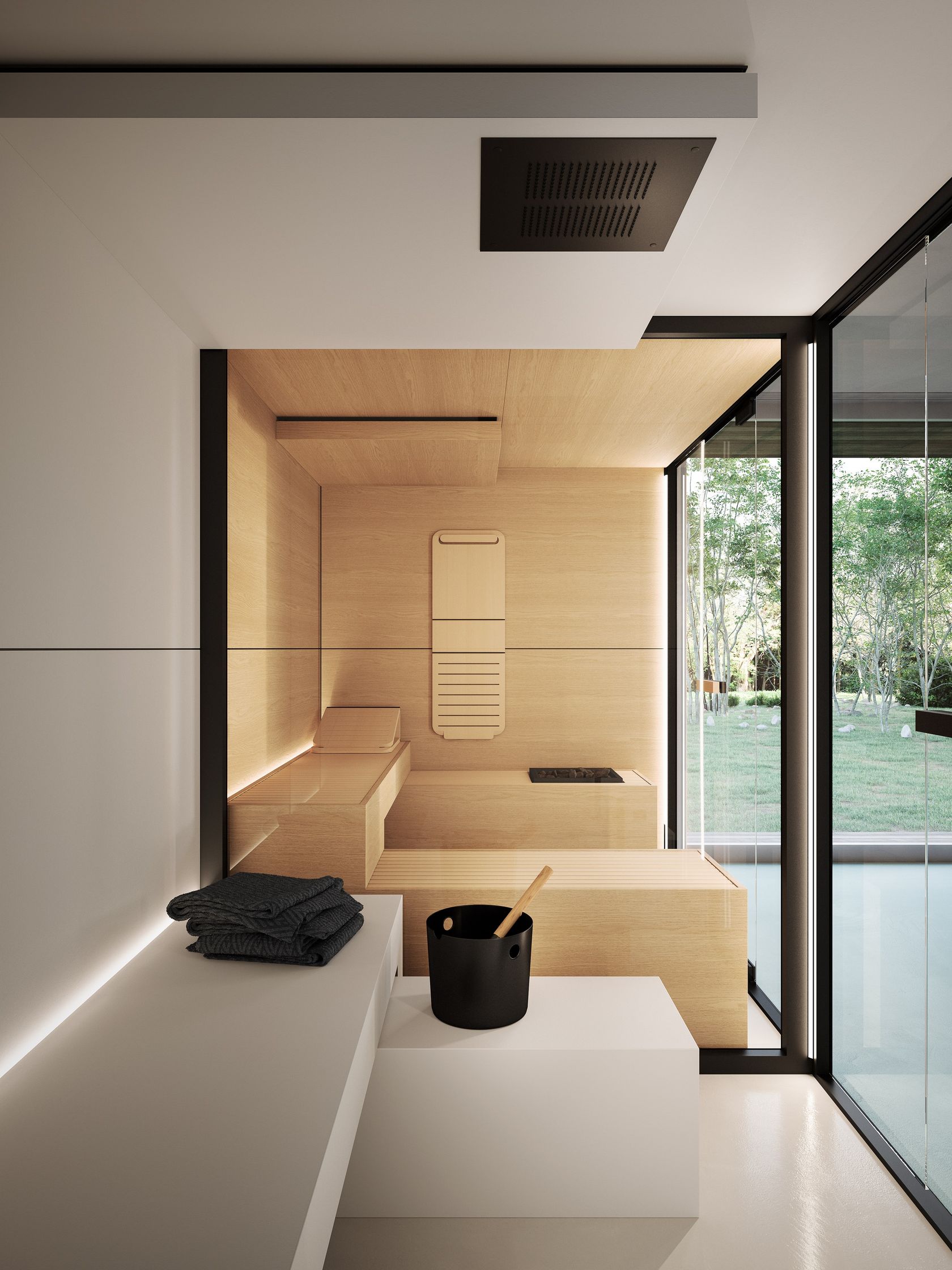 HOME & SPA RITUALS Sauna / bagno turco By Glass1989 | design Meneghello ...