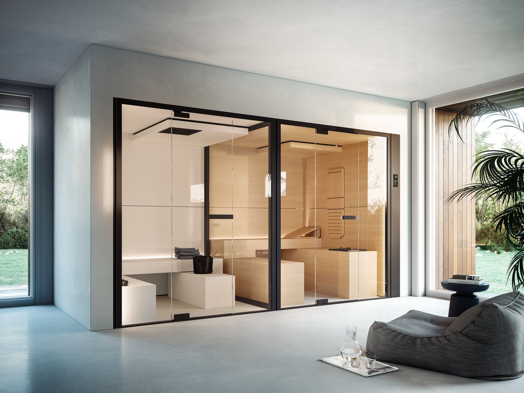 HOME & SPA RITUALS Sauna / baño turco By Glass1989 | design Meneghello ...
