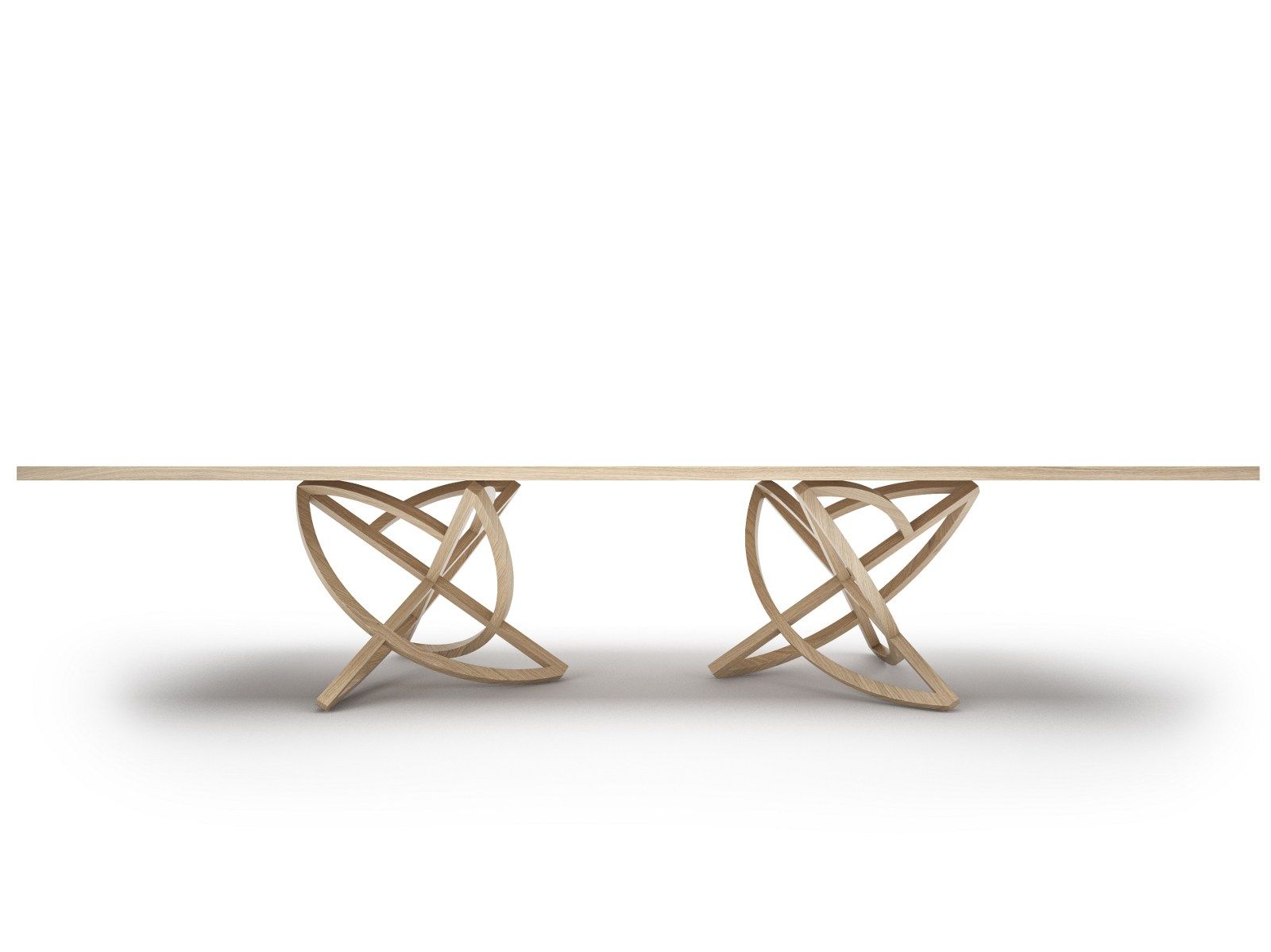 Rectangular wooden table CHORUM By Belfakto