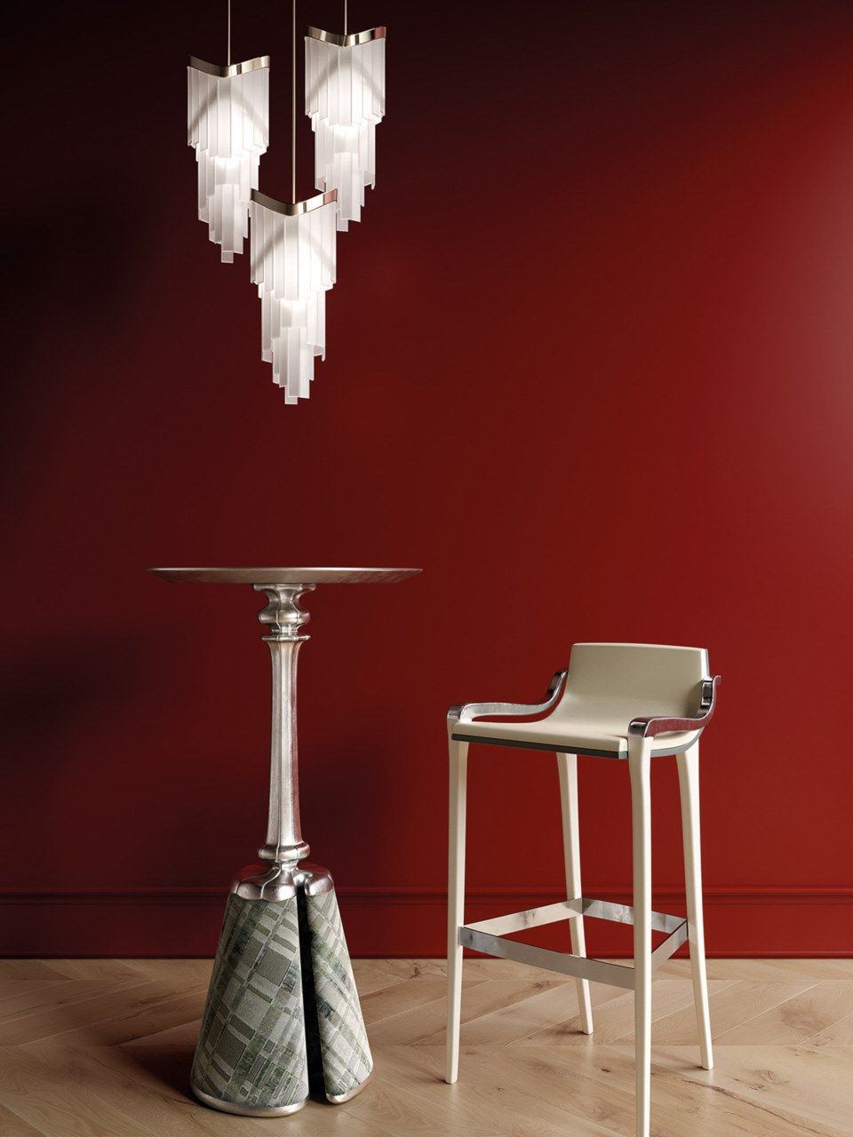 Metal pendant lamp CHRISTIE JCR413C Christie Collection By Jetclass