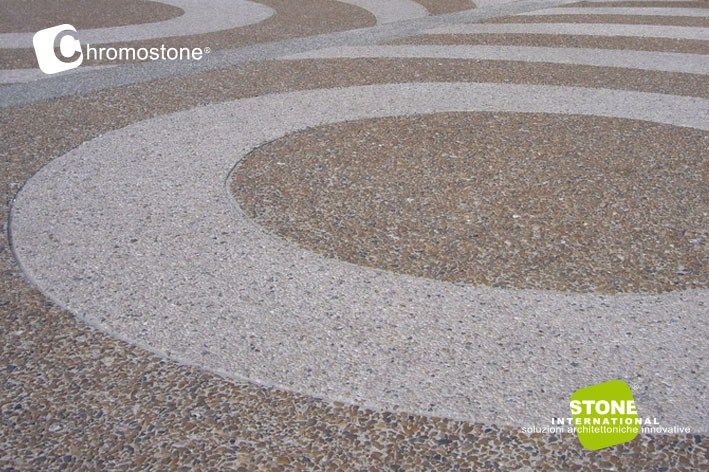 Concrete outdoor floor tiles with stone effect CHROMOSTONE® By Stone ...