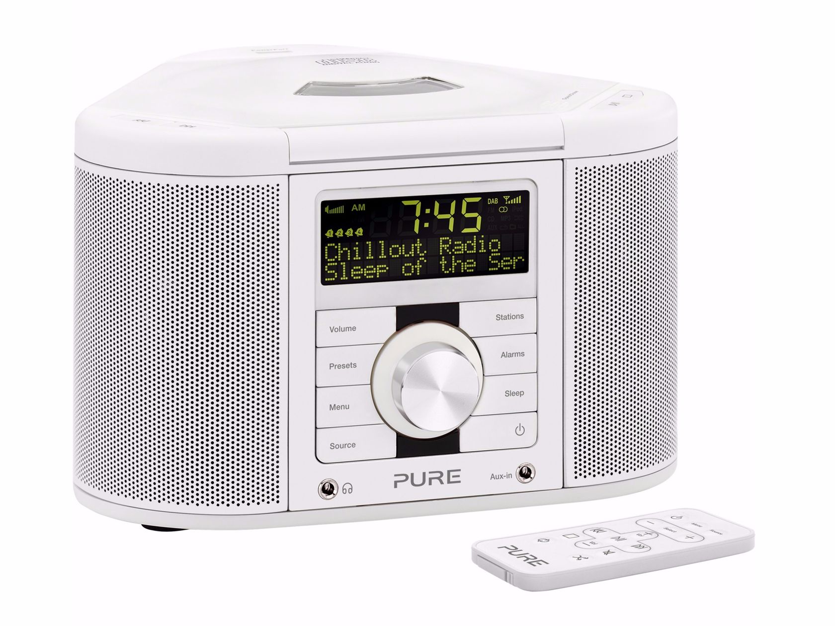 Radio with CD player with remote control CHRONOS CD II By PURE