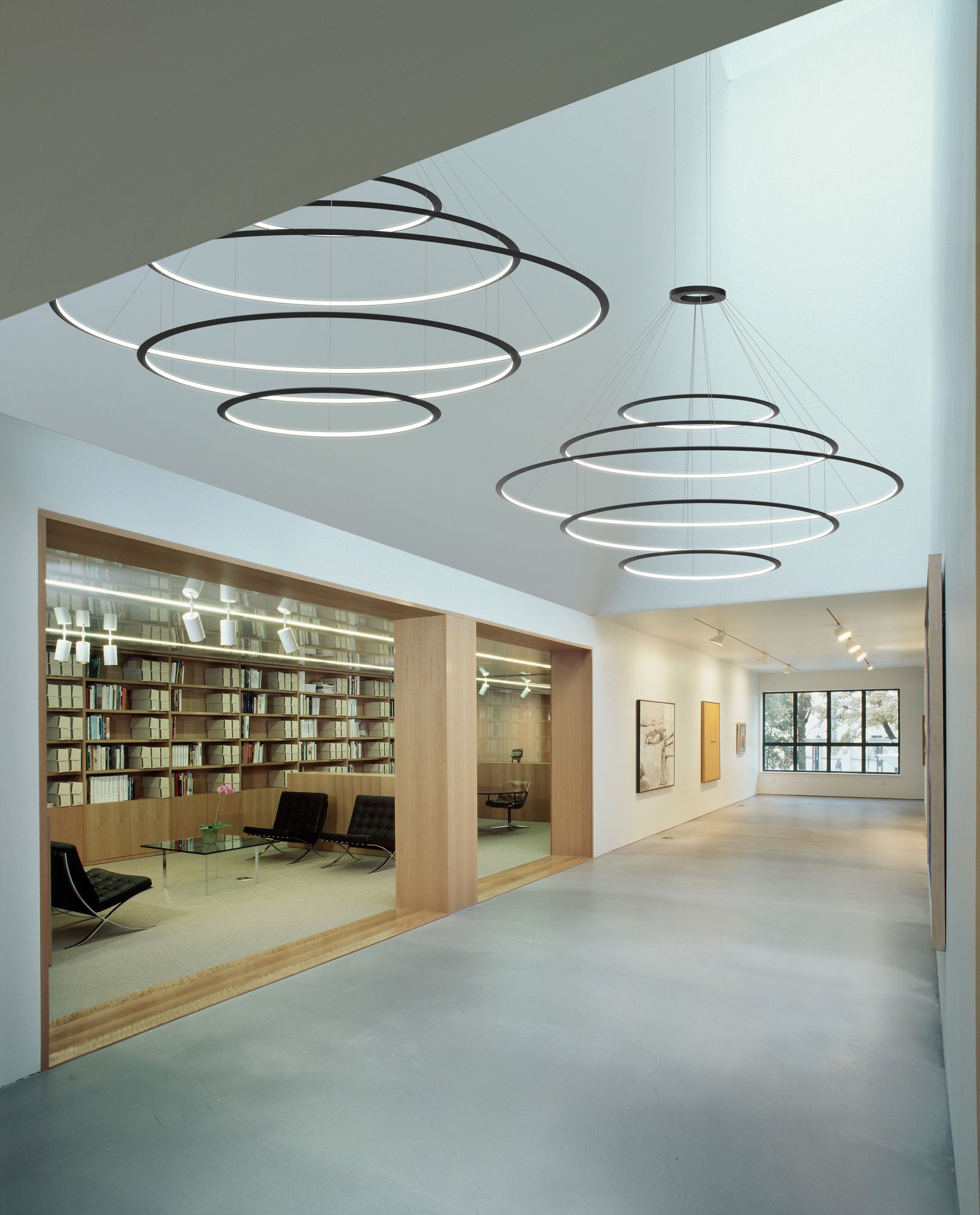 LED indirect light extruded aluminium pendant lamp CIRCULAR By Grok ...