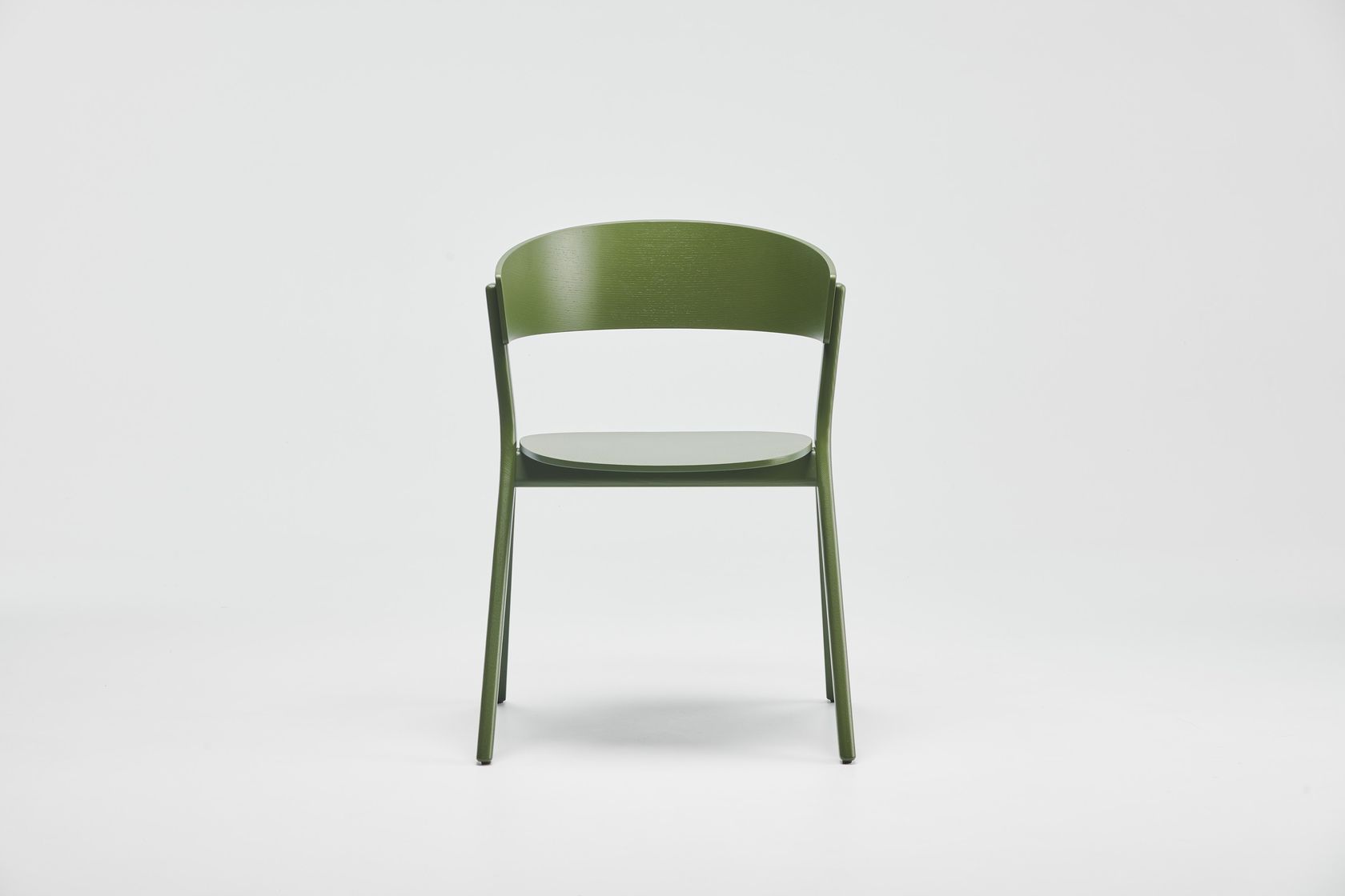 Ash chair CIRCUS WOOD OLIVE GREEN By EDITS
