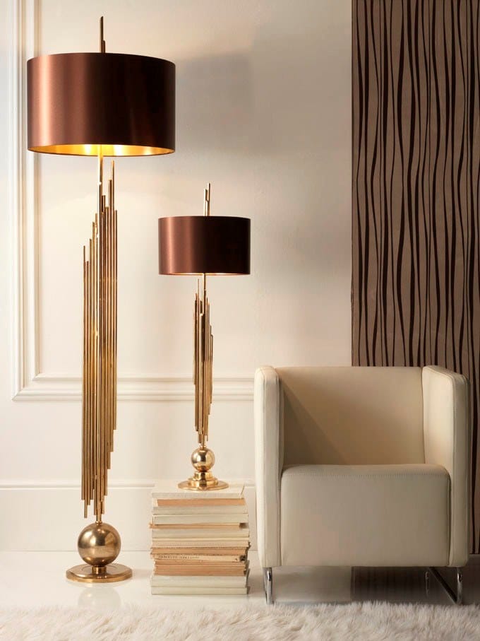 Iron table lamp CL1944 By SIGMA L2 design Simone Granchi