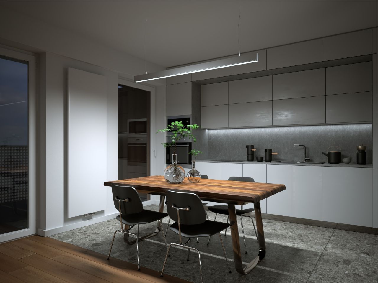 Linear lighting profile for LED modules LUMINES CLARO By Lumines ...