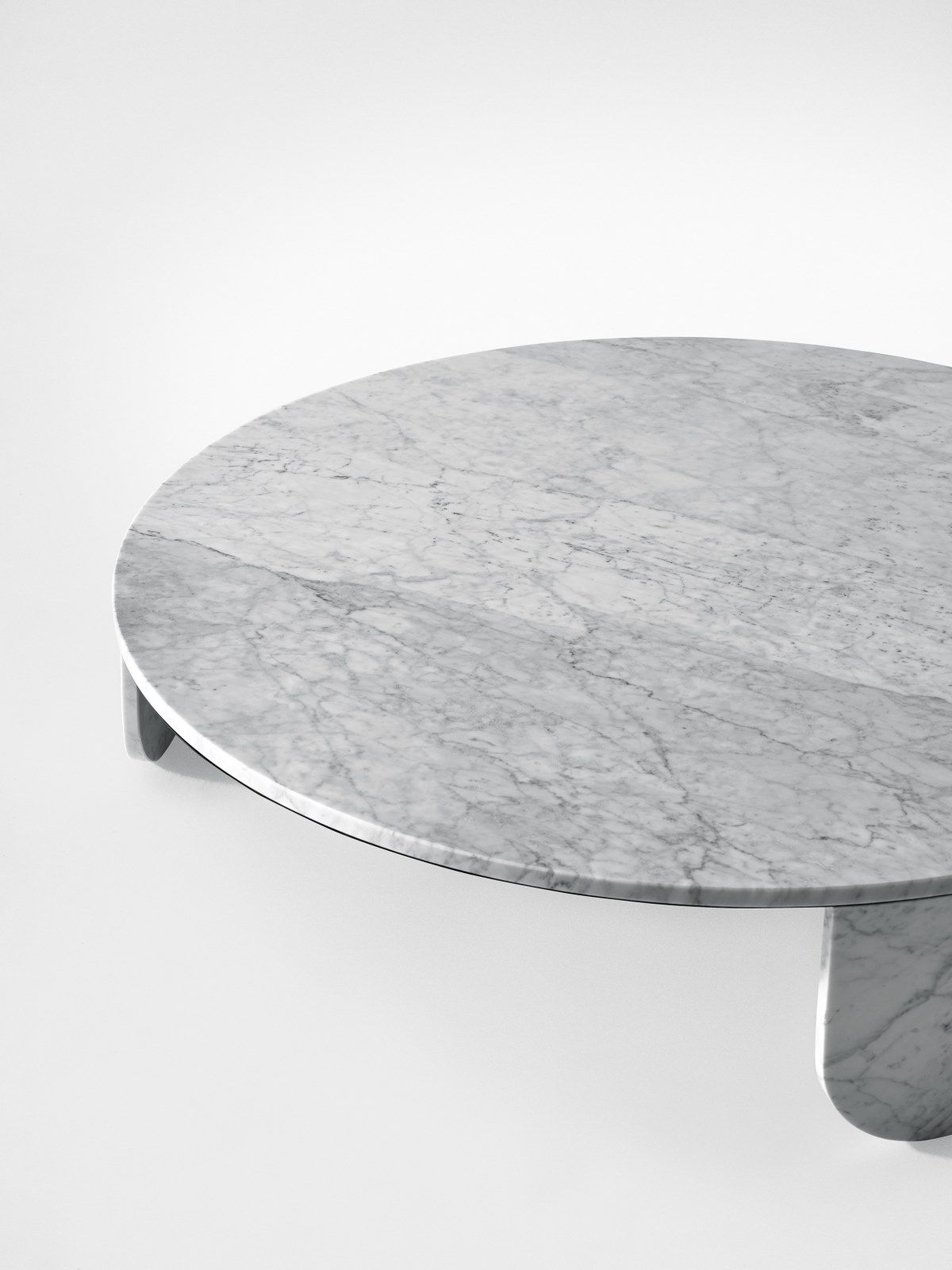 CLEMO Round marble coffee table By Gallotti&Radice | design Massimo ...
