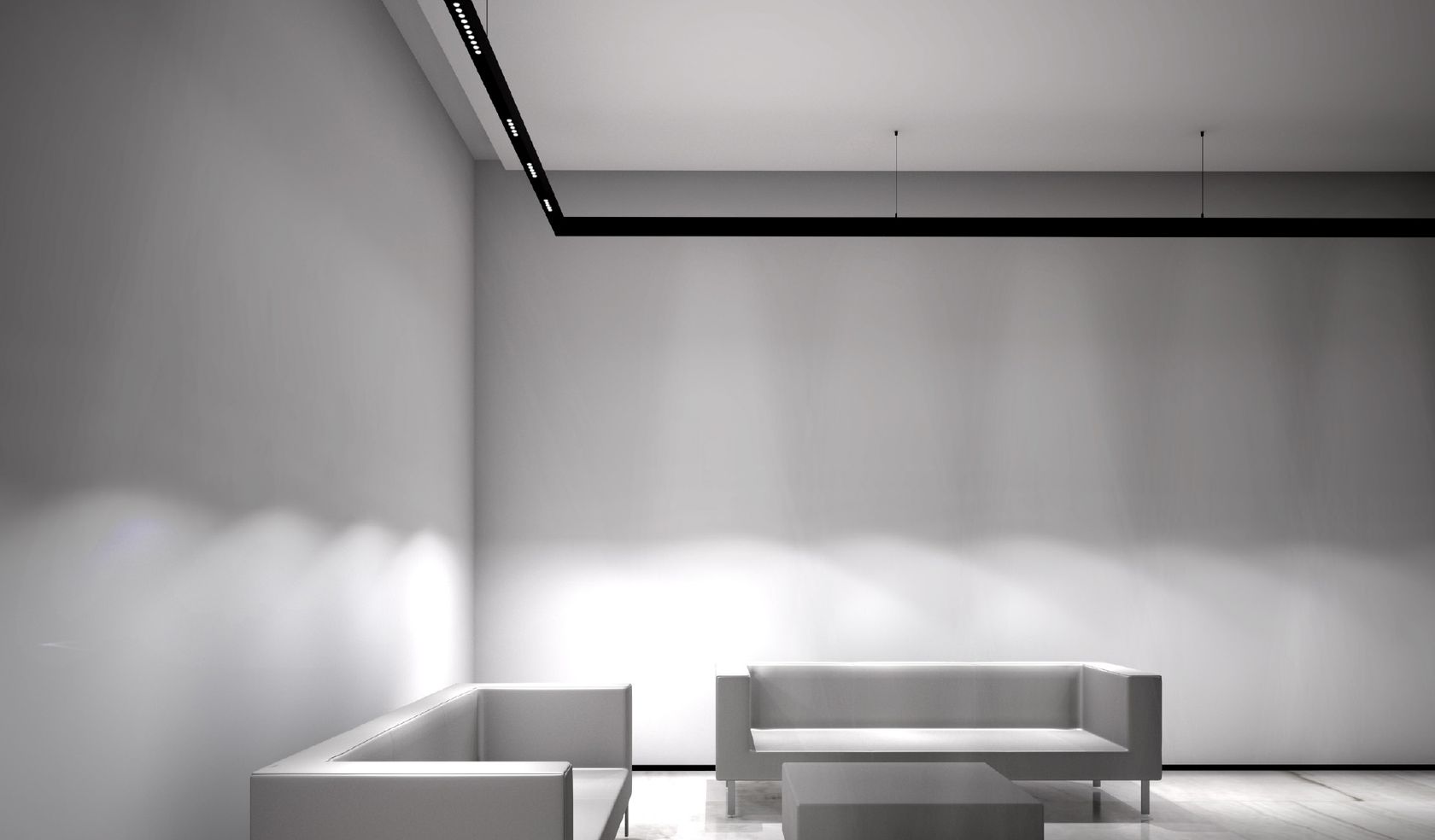 CLICK DOT 10 Linear lighting profile By ONOK Lighting