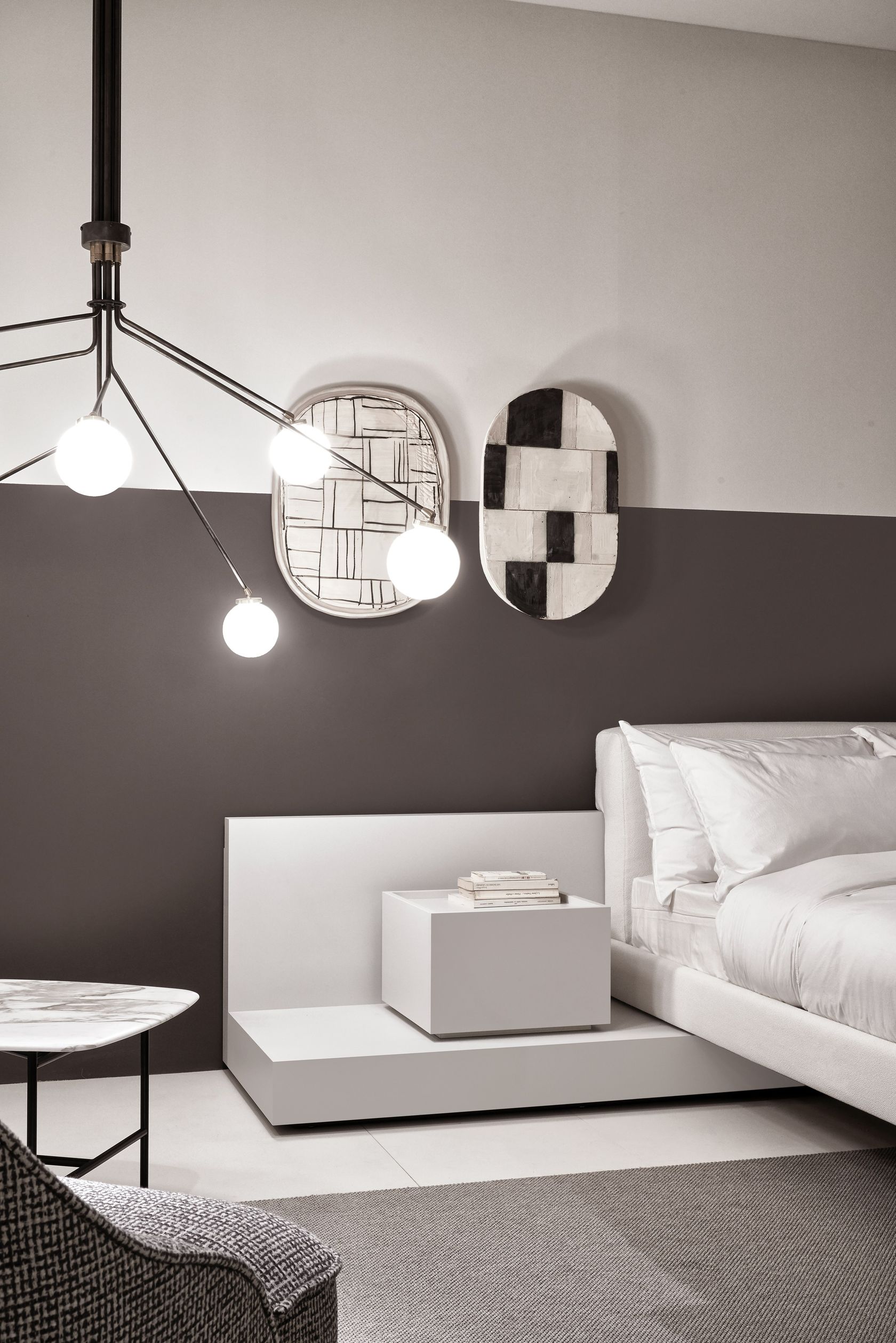 CLIFF | Bed By Meridiani design Andrea Parisio