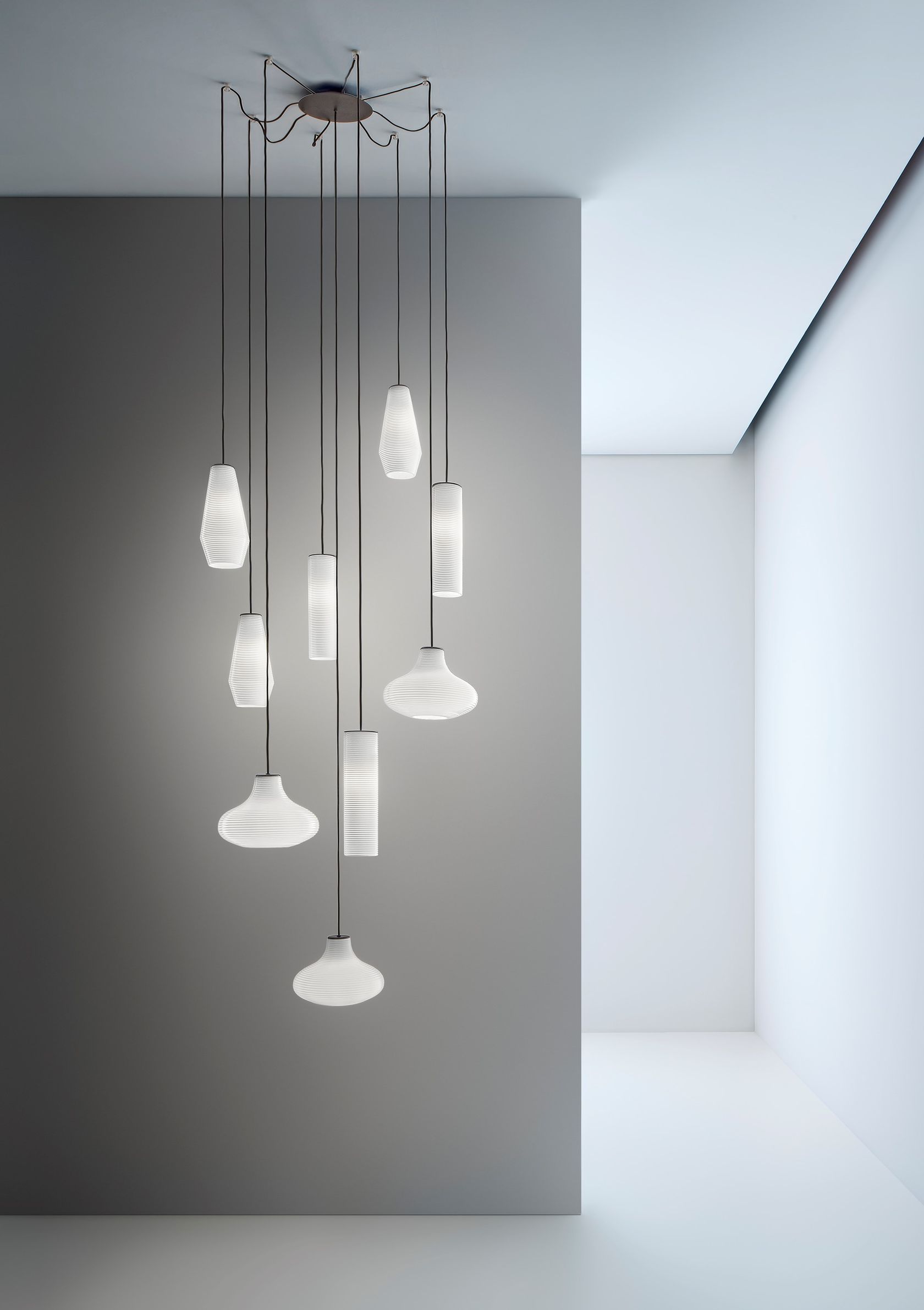 CLIO Pendant lamp By PANZERI