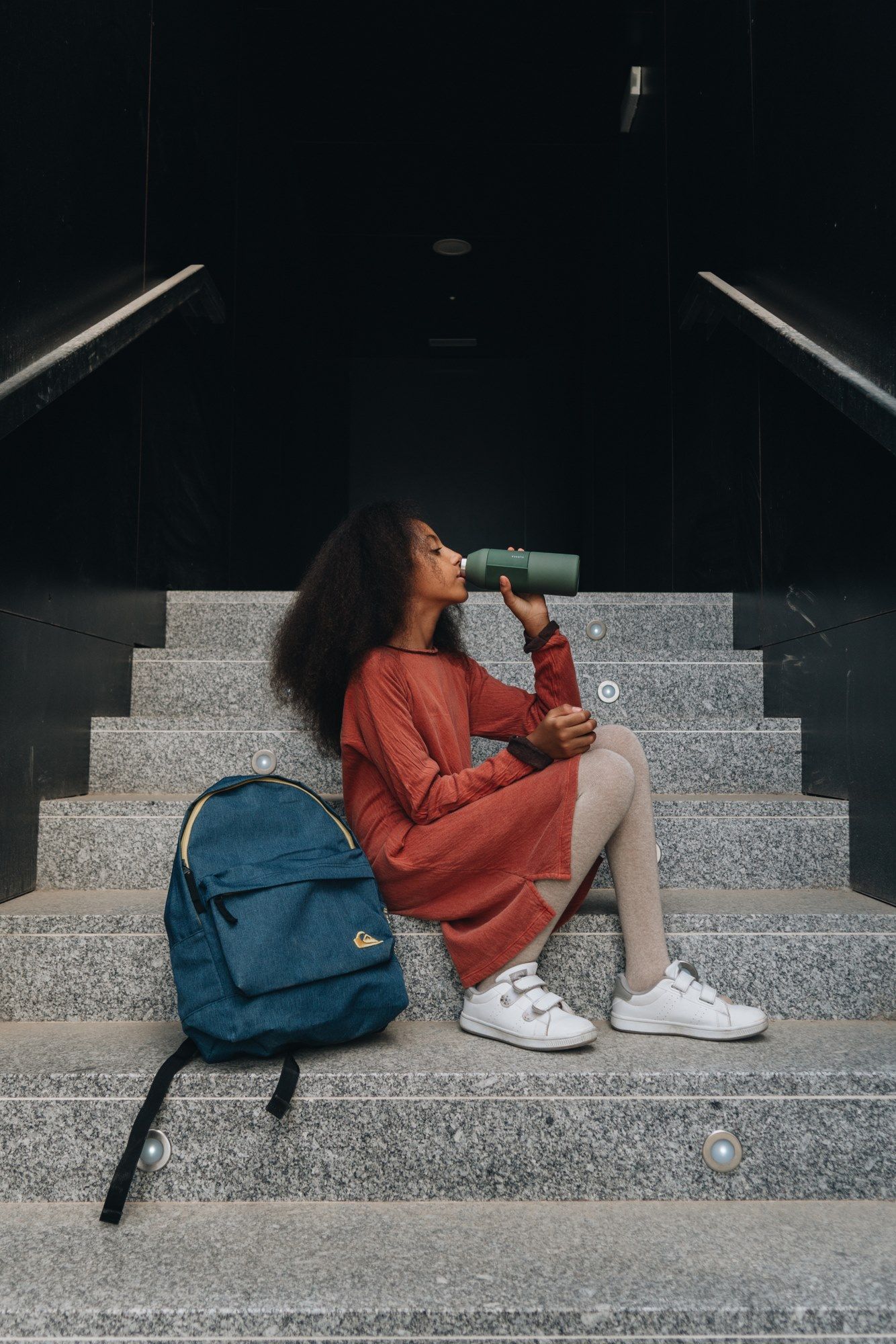 Stainless steel Thermal bottle CLOSCA BOTTLE WAVE By Closca Design