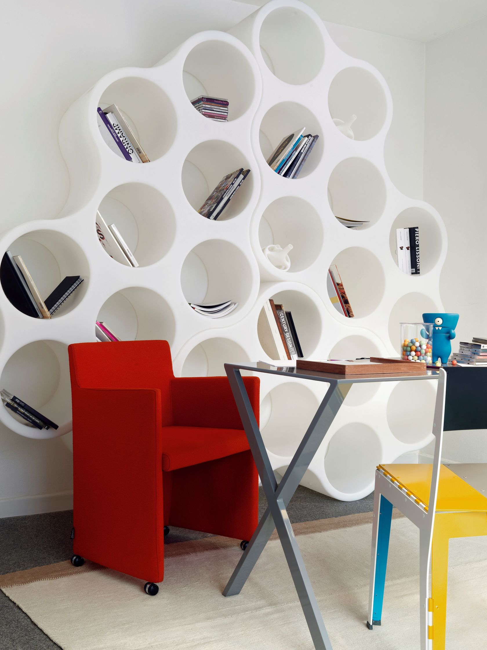 CLOUD Bookcase By Cappellini | design Ronan & Erwan Bouroullec
