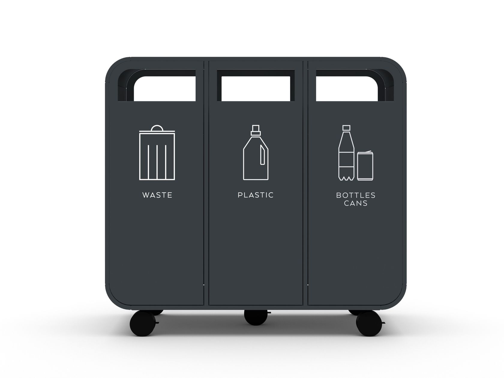 CLOUD Waste paper bin By TreCe | design Ebba Hallberg, Sigrid Ljungstrom