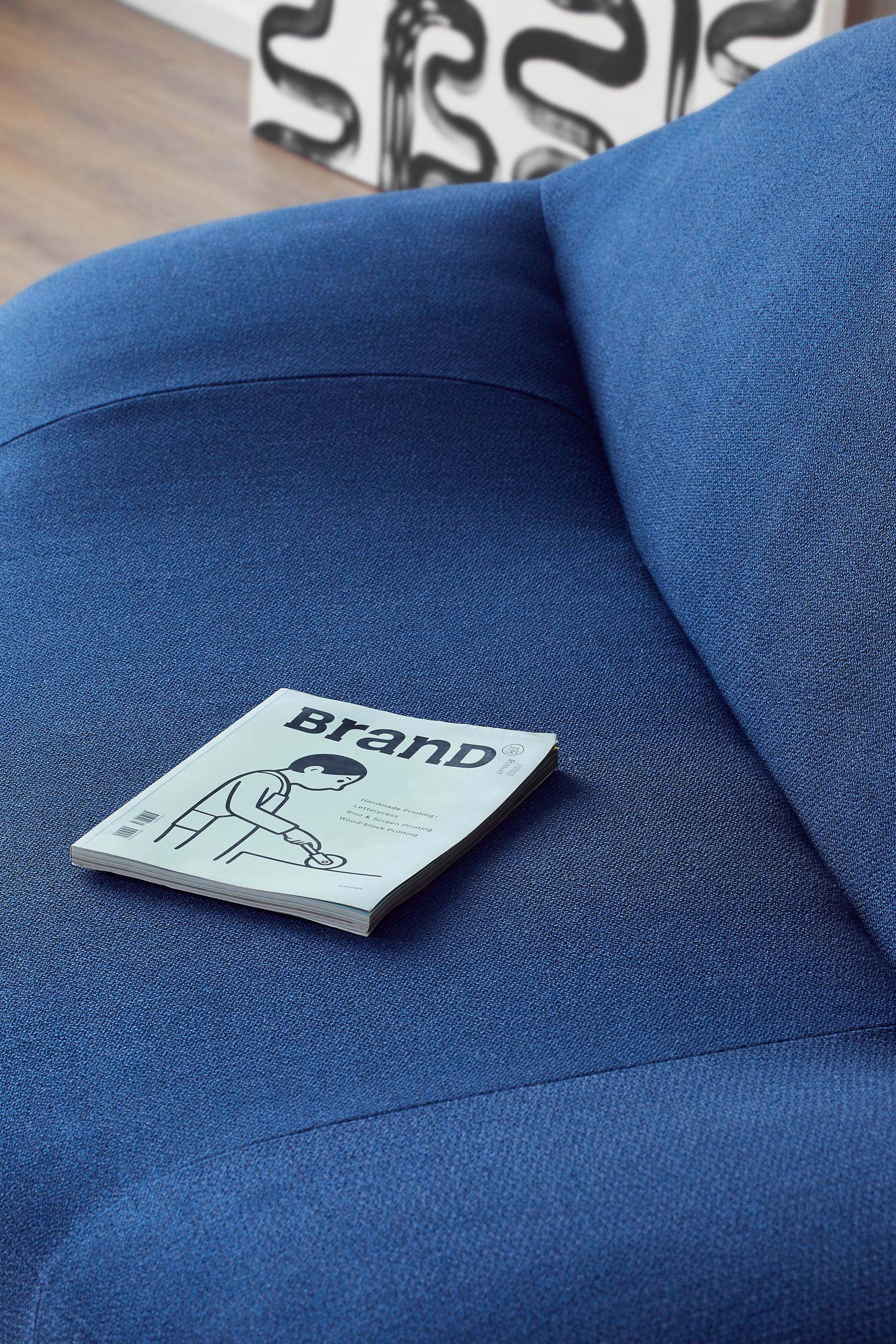 Curved 2 seater fabric sofa CLOUD Cloud Collection By grado design