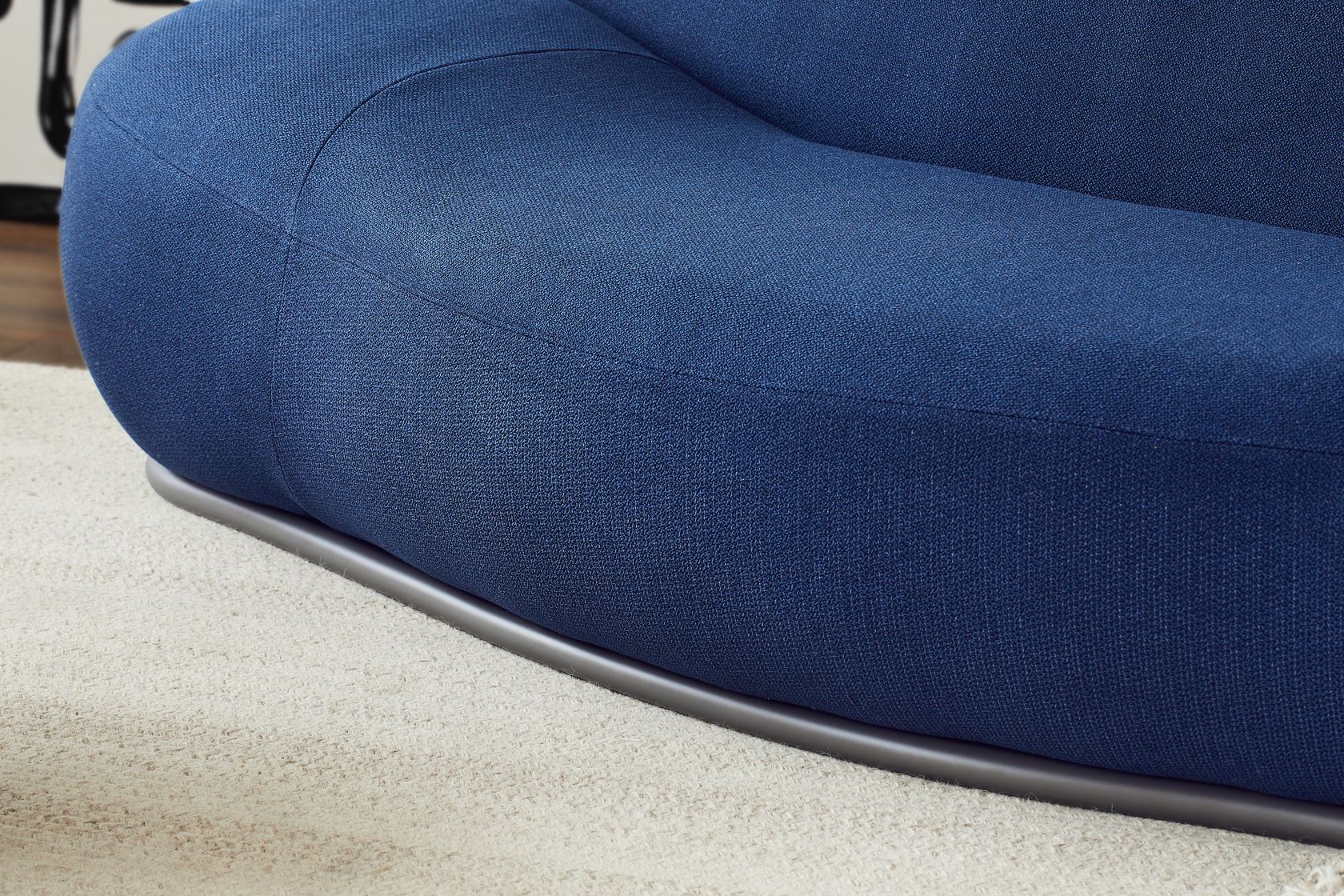 Curved 2 seater fabric sofa CLOUD Cloud Collection By grado design