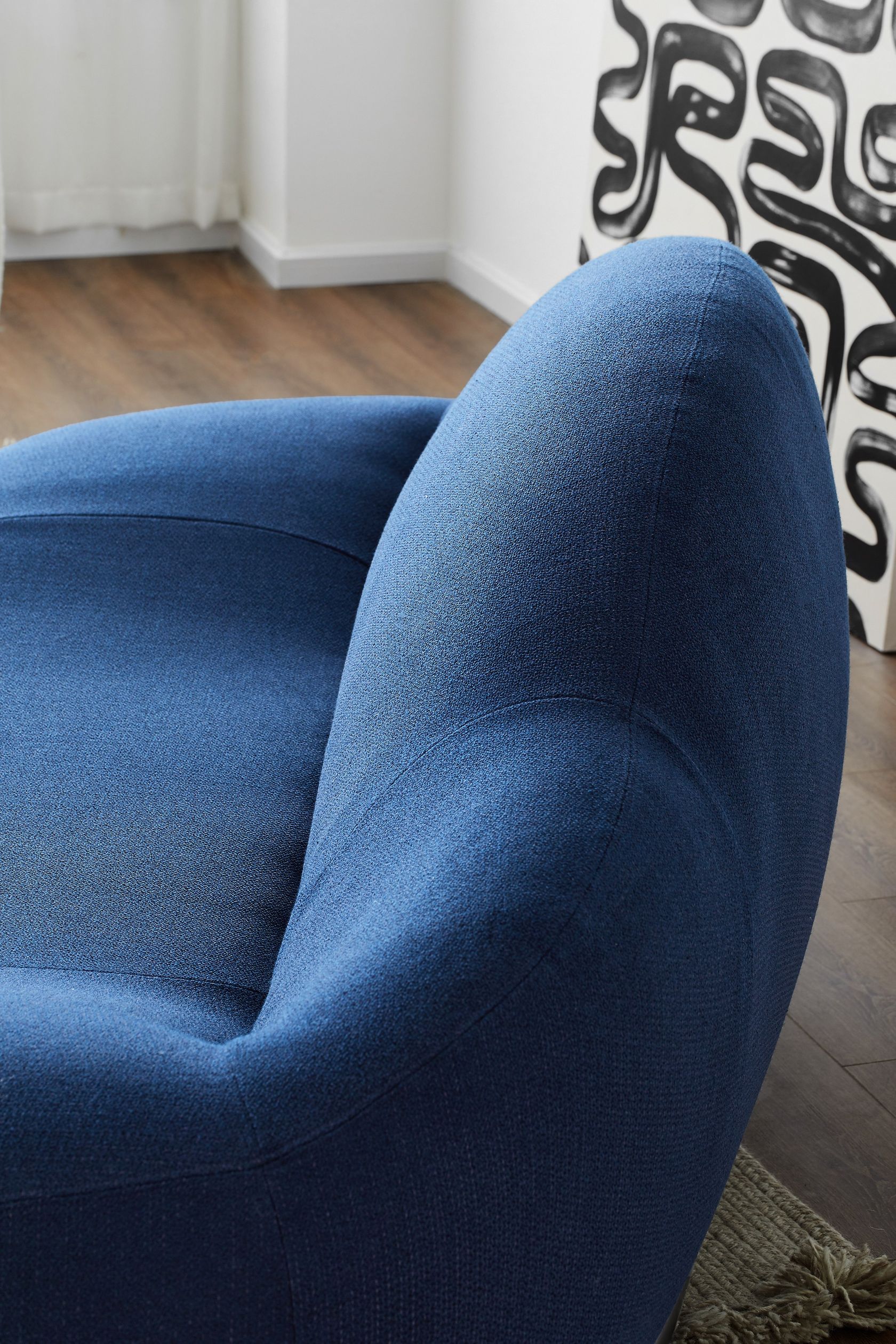 Curved 2 seater fabric sofa CLOUD Cloud Collection By grado design