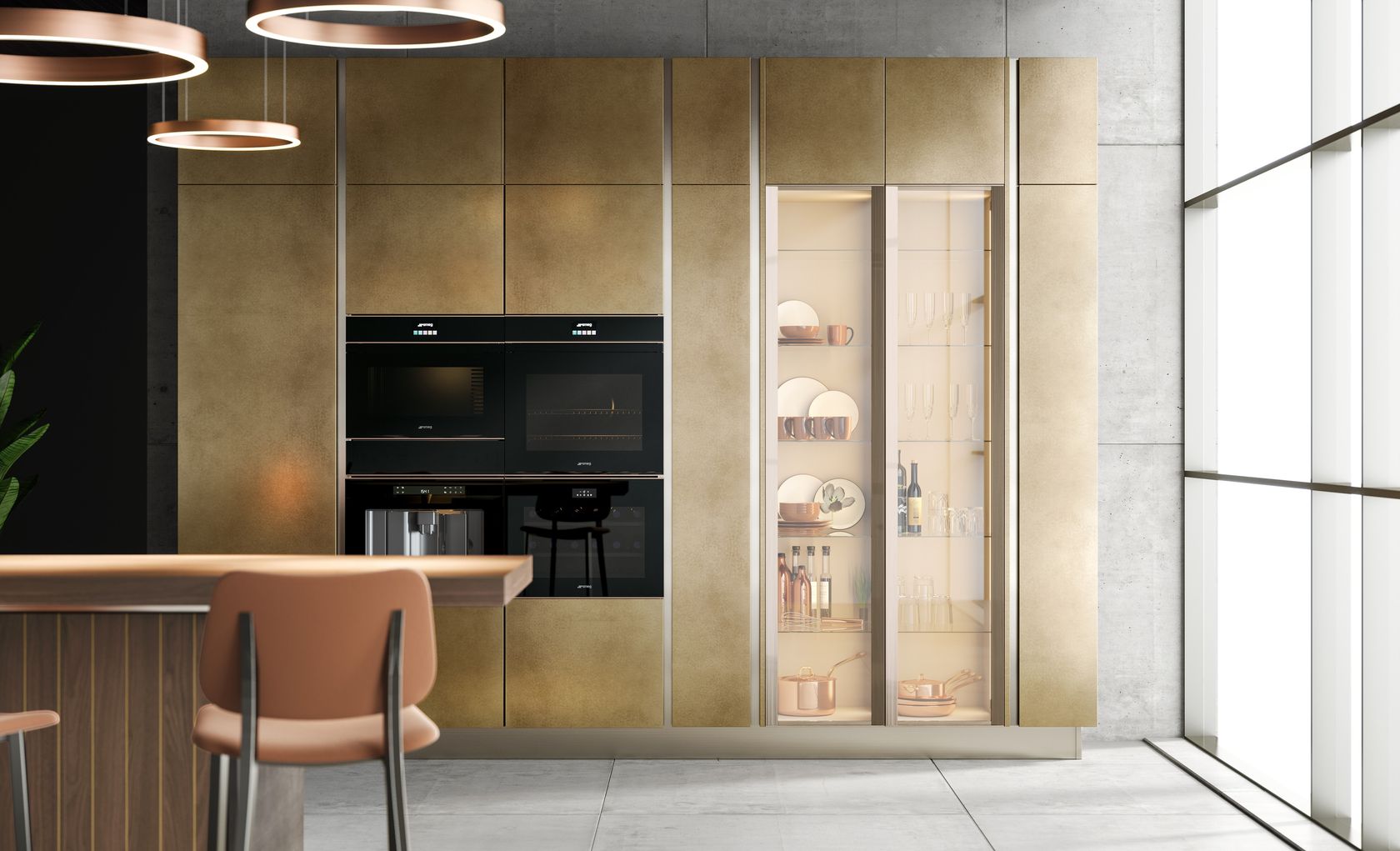 Fitted kitchen CLOVER 02 Clover Collection By Cucine Lube
