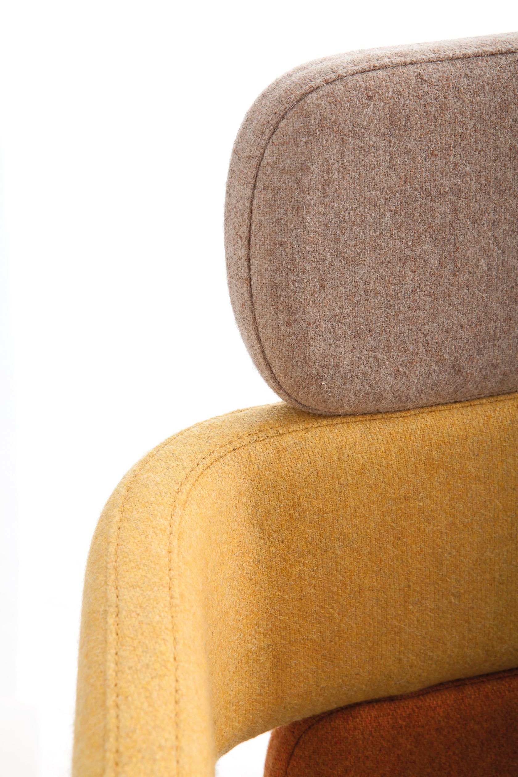 CLUSTER | Chair with armrests Cluster Collection By Luxy design Luigi ...