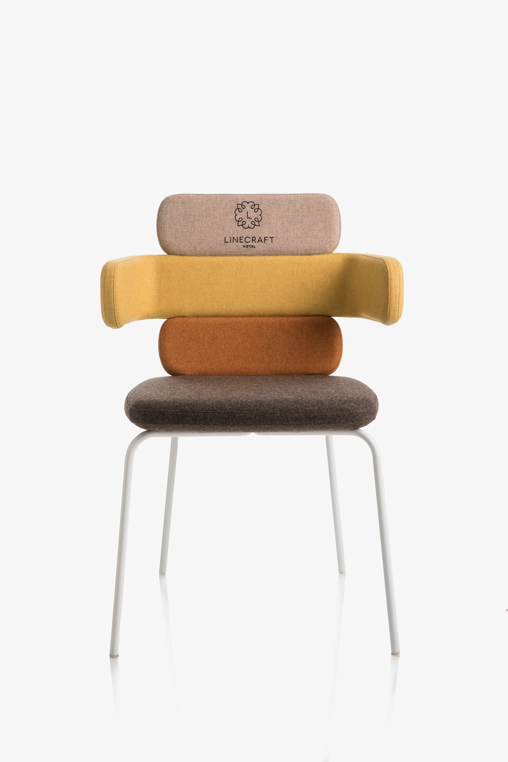 CLUSTER | Chair with armrests Cluster Collection By Luxy design Luigi ...