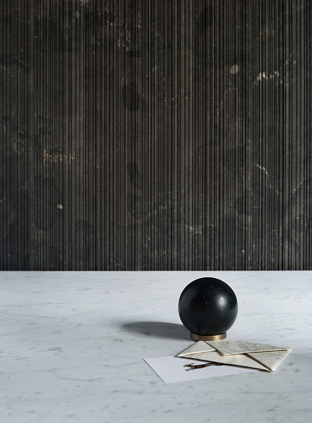 CNC Natural stone wall tiles By Salvatori | design Piero Lissoni
