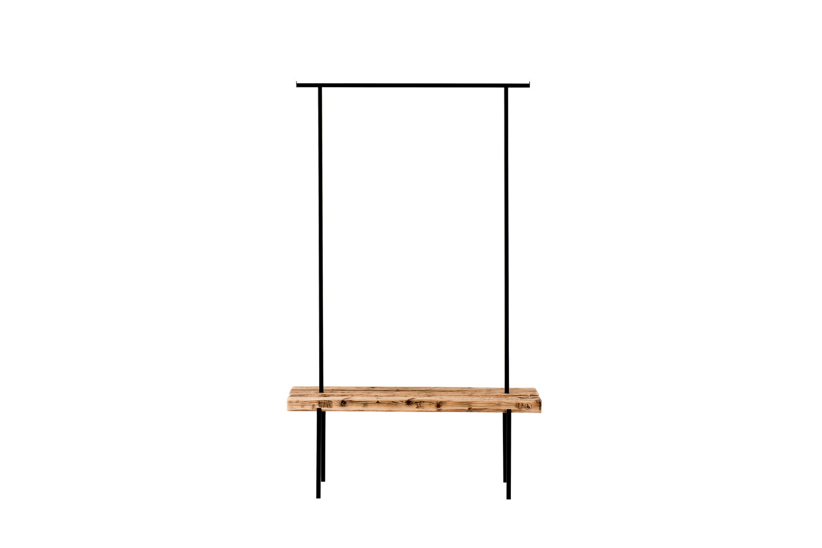 RECLAIMED WOOD COAT RACK #01 玄关柜 By Weld & co