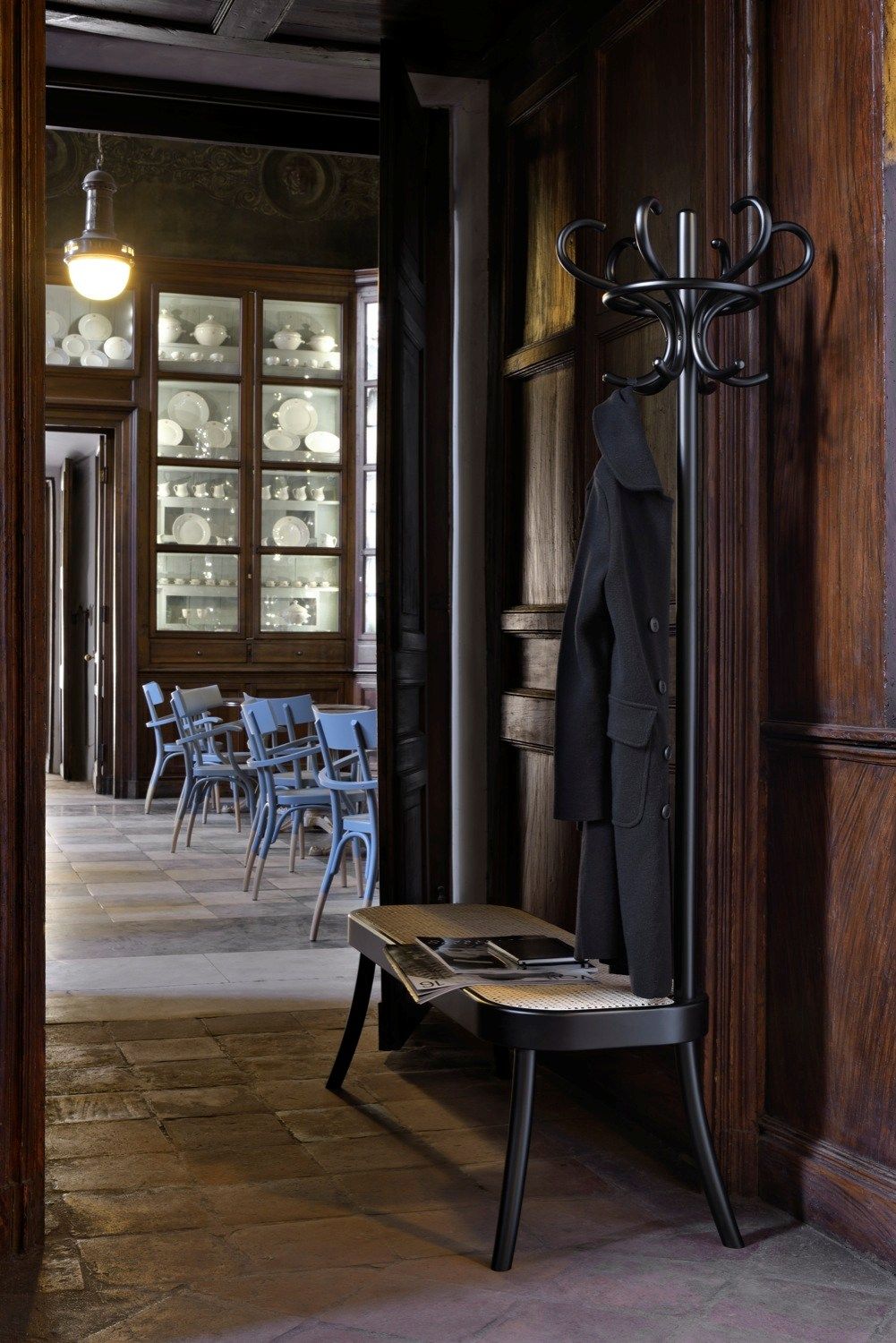 COAT RACK BENCH Coat rack By Wiener GTV Design | design FRONT