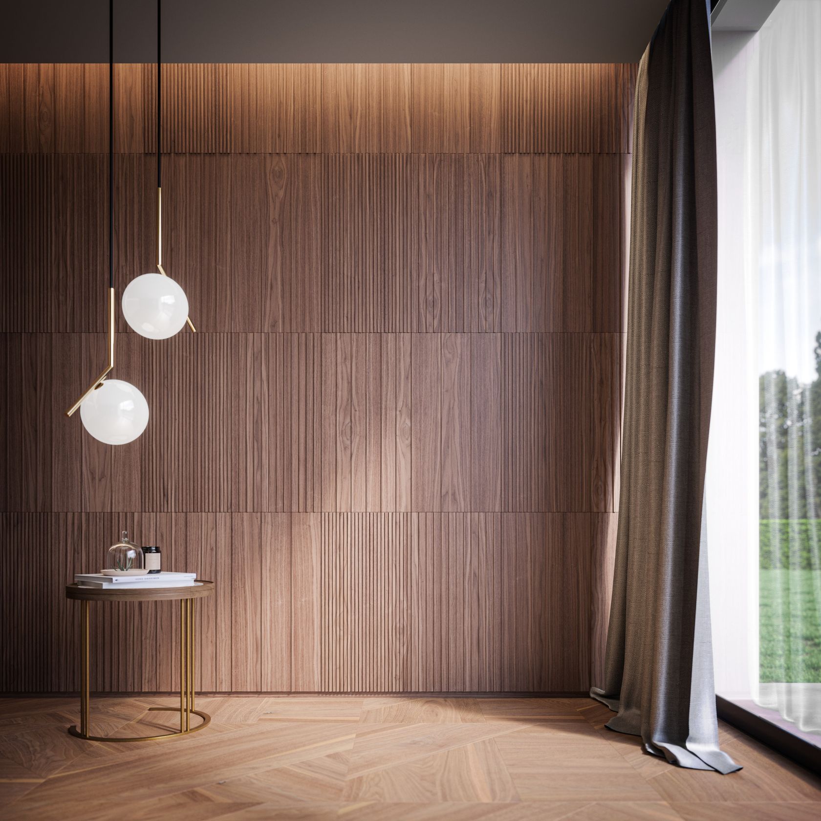 RELEVO Wooden boiserie / 3D Wall Cladding By FOGLIE D'ORO